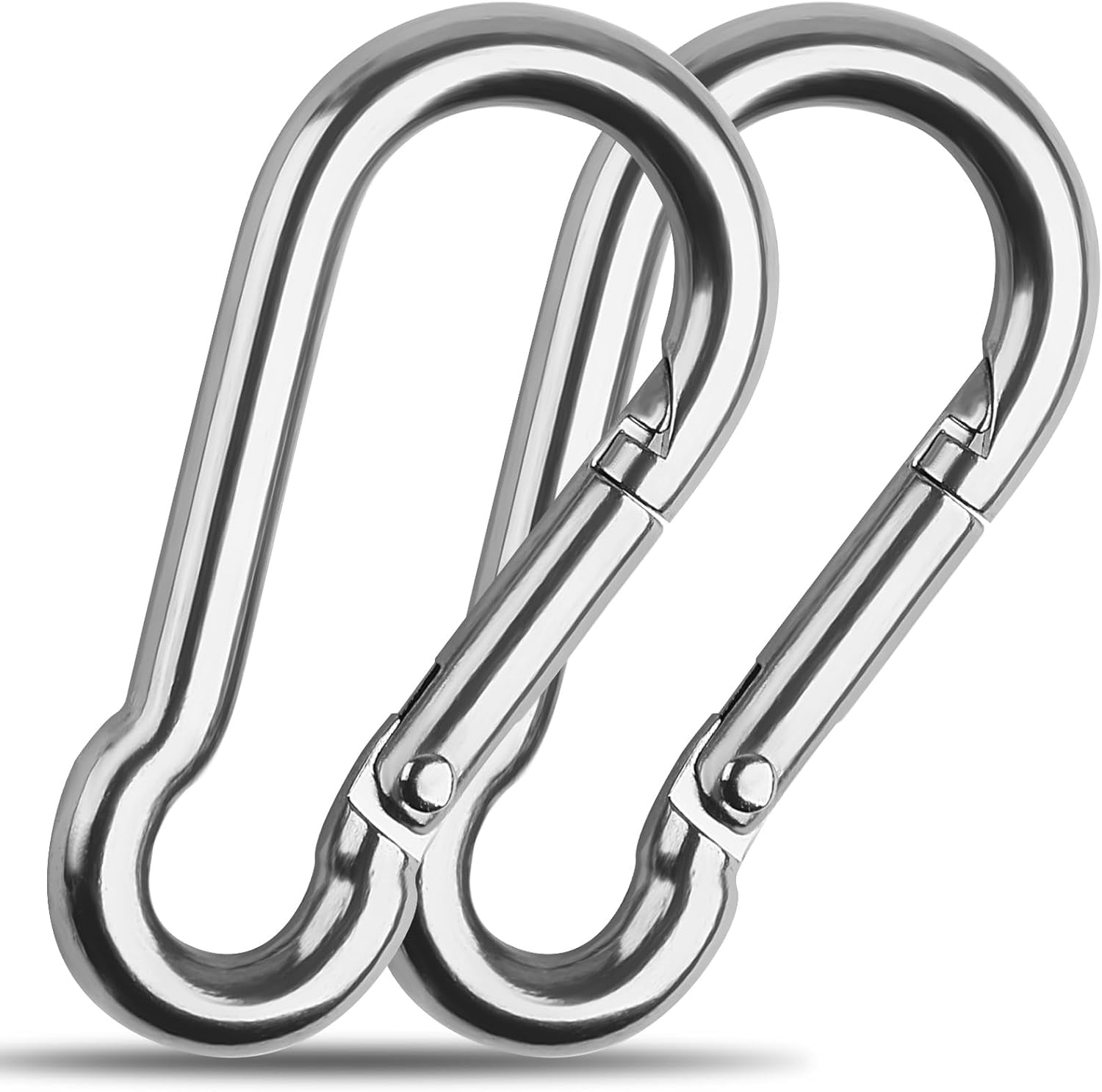 Small Carabiner Clip, Carabiners Clips, Stainless Steel Mini Carabiner ...