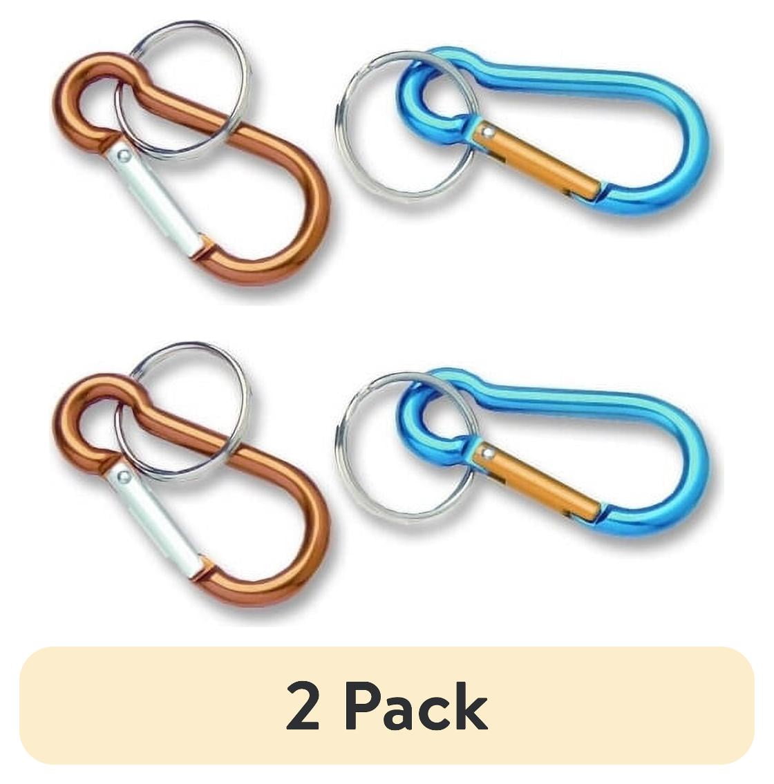 (2 pack) Small Carabiner Key Ring, Assorted - Walmart.com