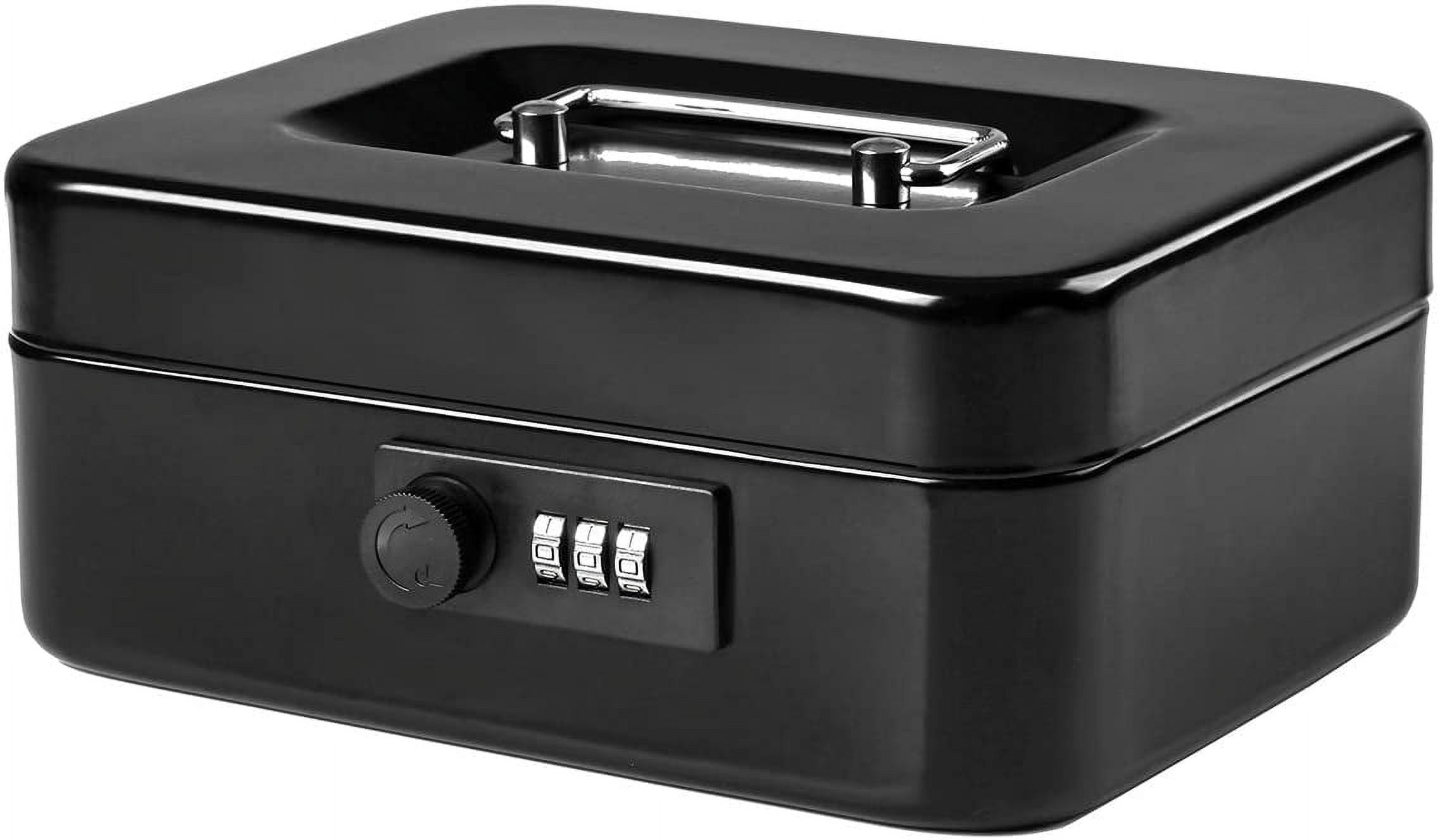 Small Cash Box With Combination Lock - Walmart.com