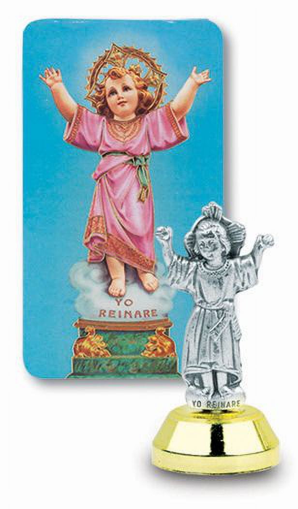 Small Catholic Divine Child Auto Statue Figurine With Prayer Card for ...