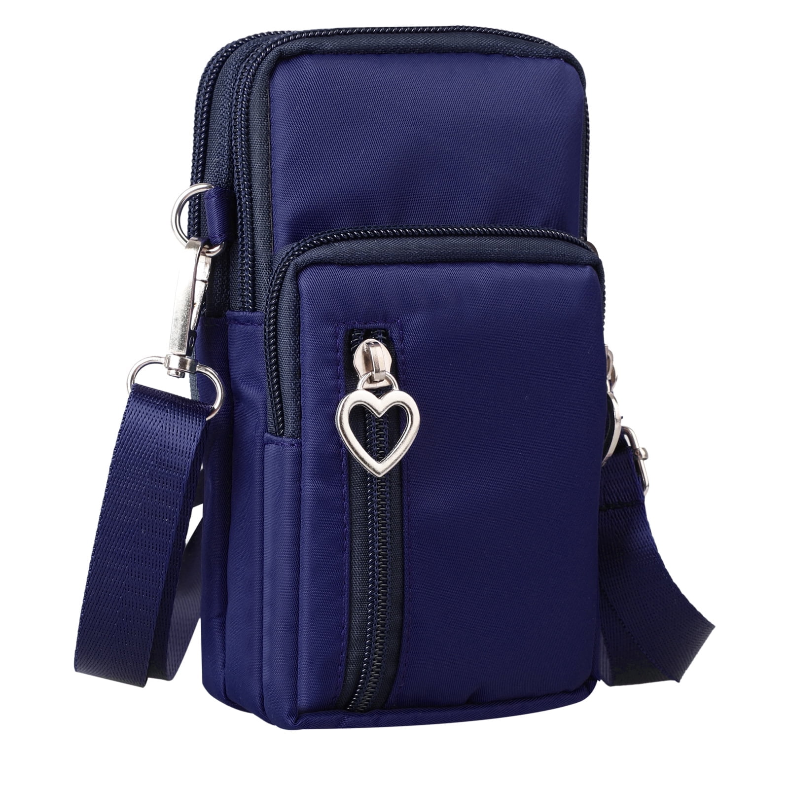 Small Cell Phone Bag, Waterproof Nylon Crossbody Pouch with Adjustable ...