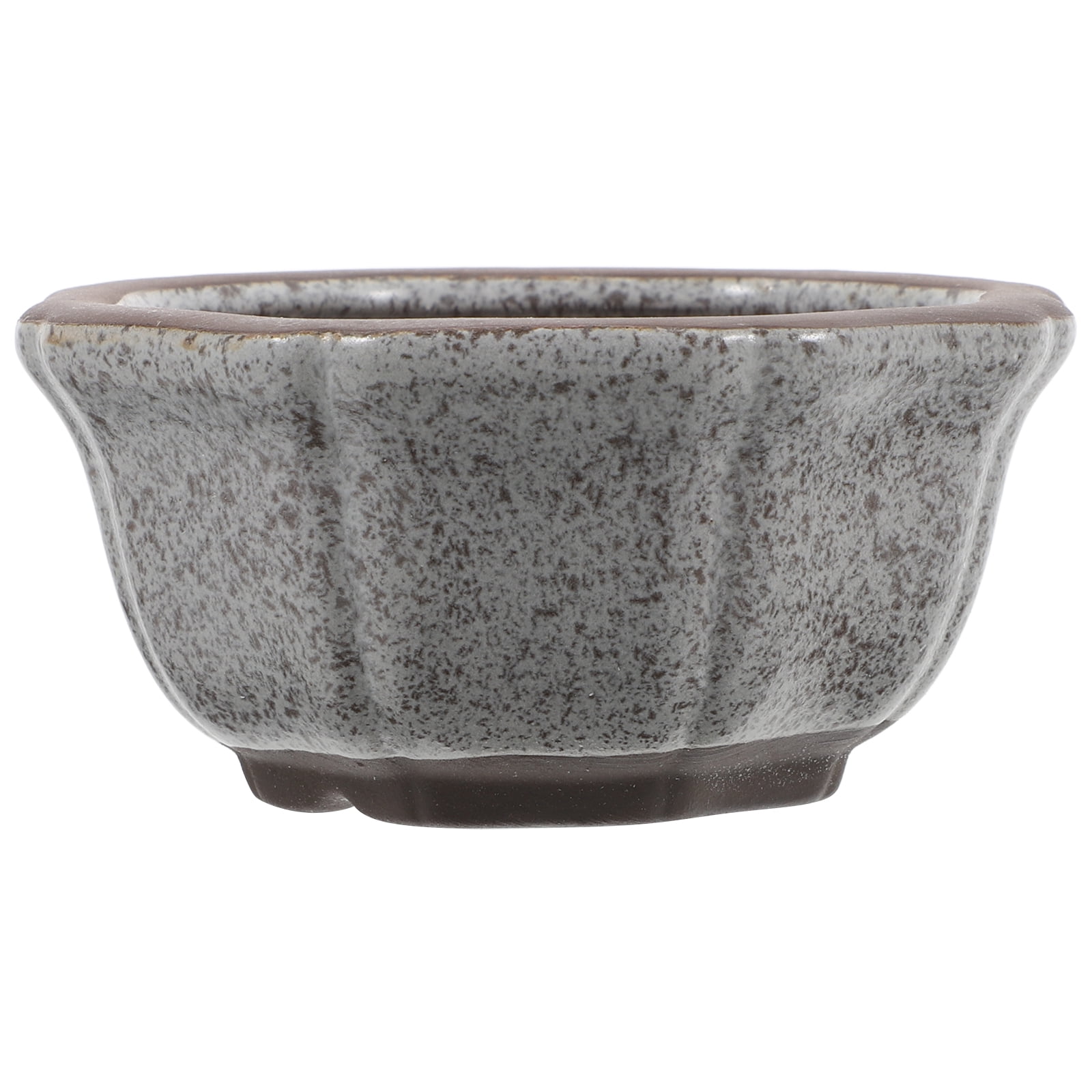 Small Ceramic Planter for Succulents Mini Flower Pot with Drainage Hole ...