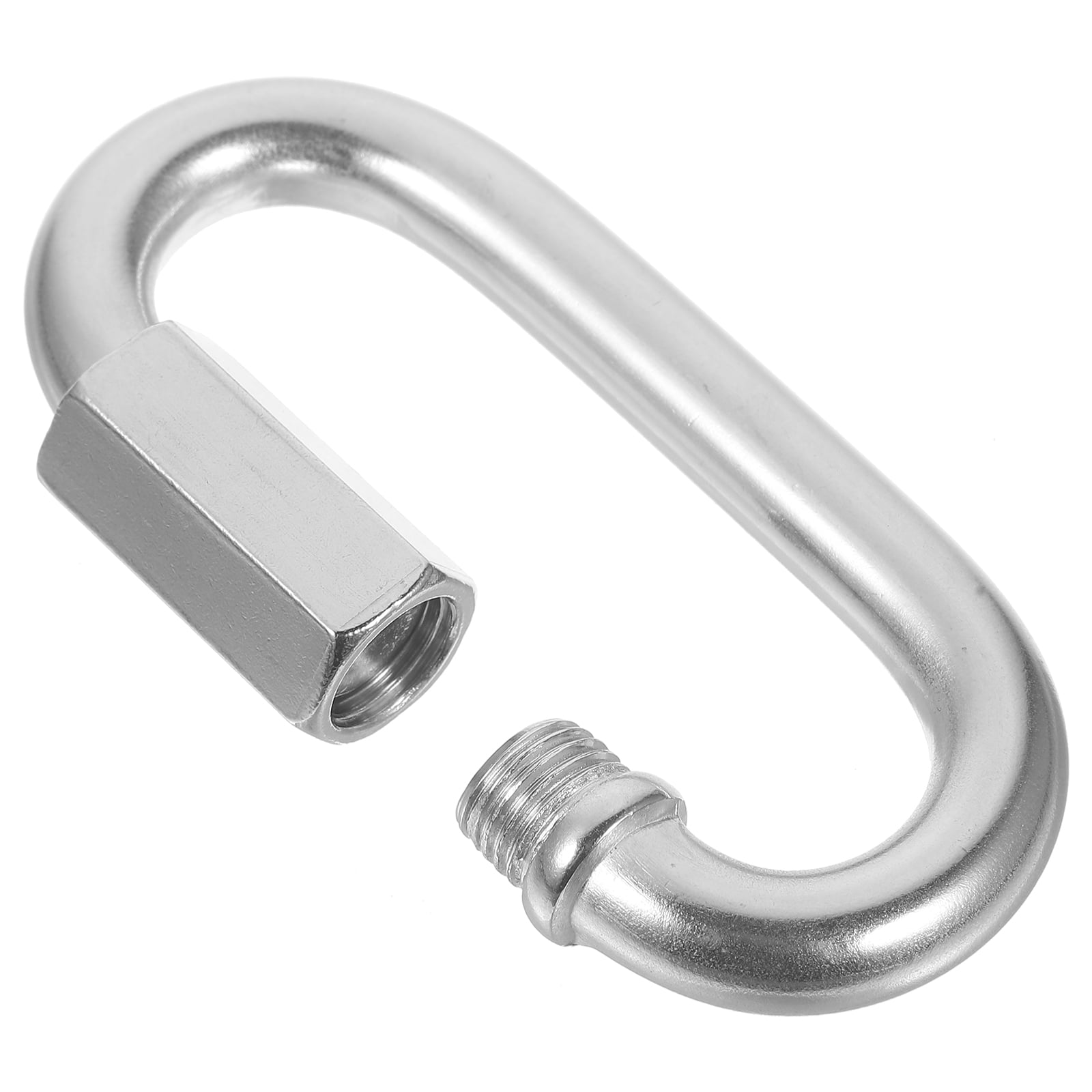 Small Chain Link Heavy Duty Carabiner Threaded Repair Chain Ring Screw ...