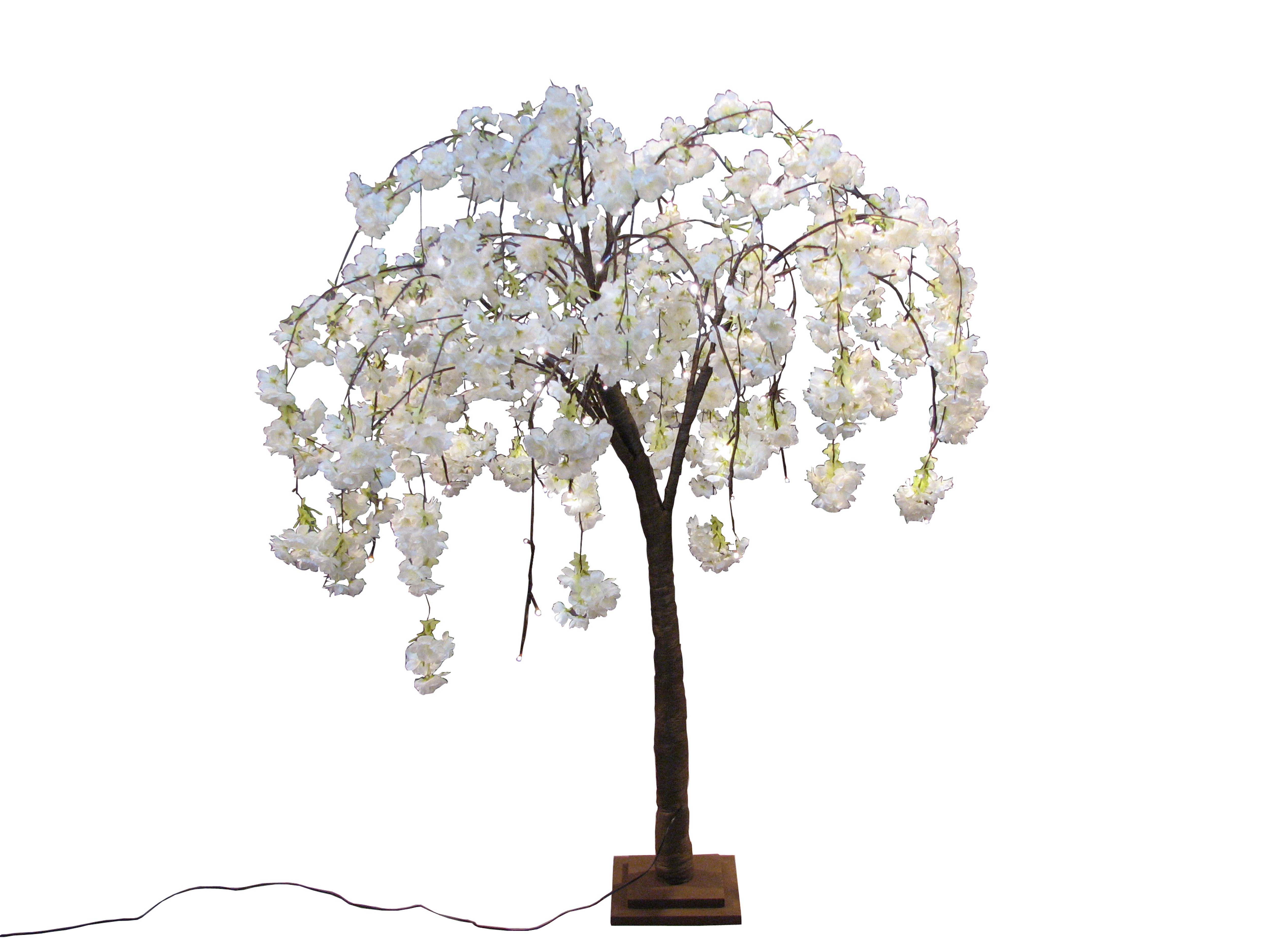 Small Cherry Blossom Tree With 66 Warm White Led - Walmart.com