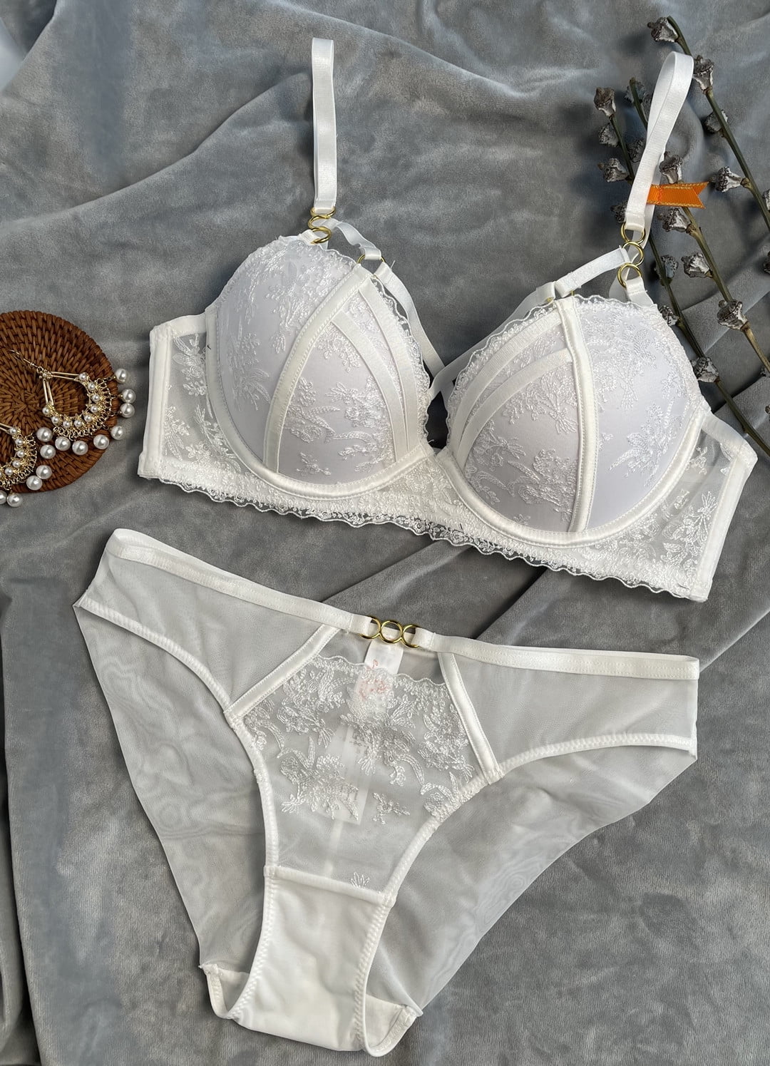 Small Chest Push-up Underwear Women's Breast Collector Anti-sagging ...