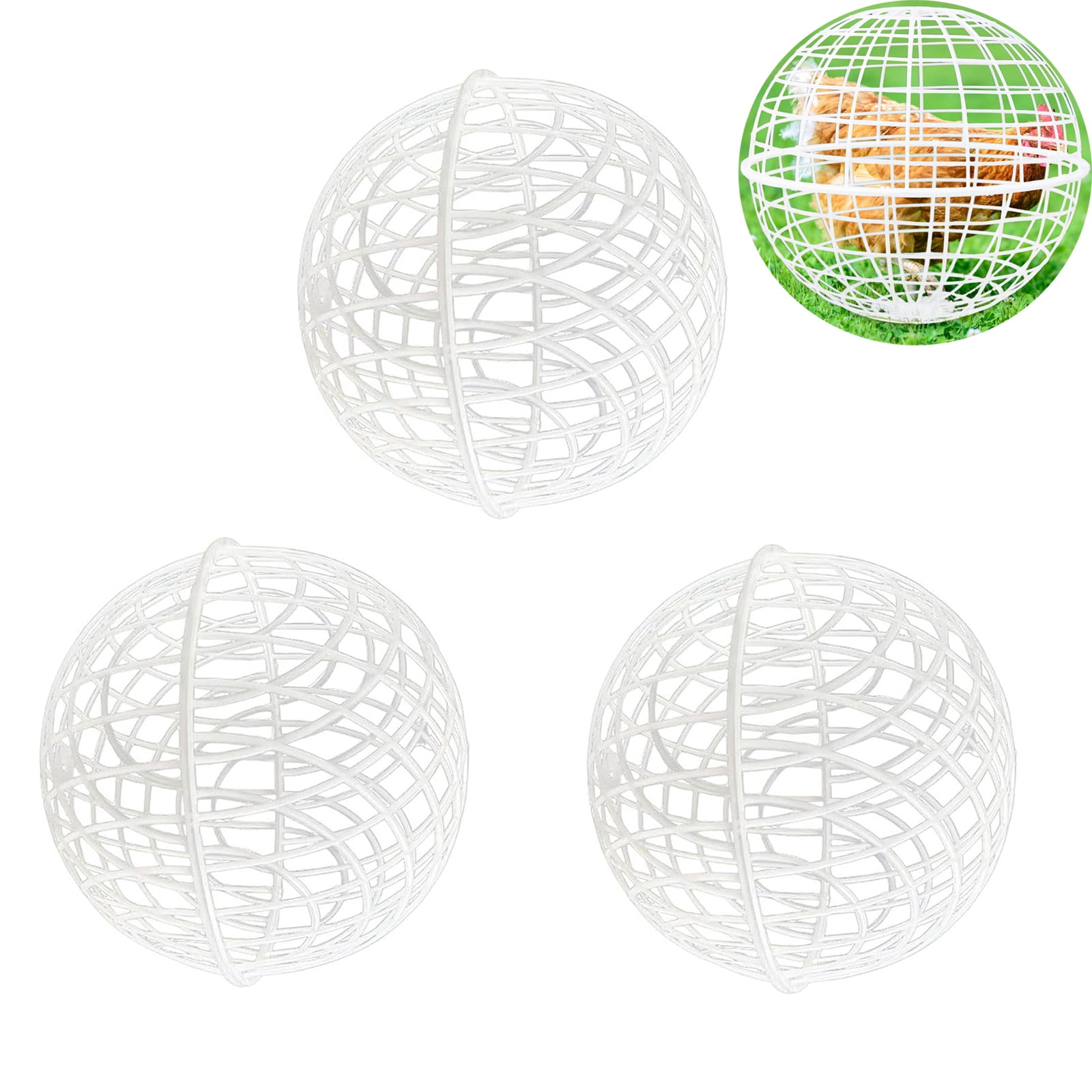 Small Chicken Ball Cage Rolling, Chicken Coop Ball, Chicken Balls Cage ...