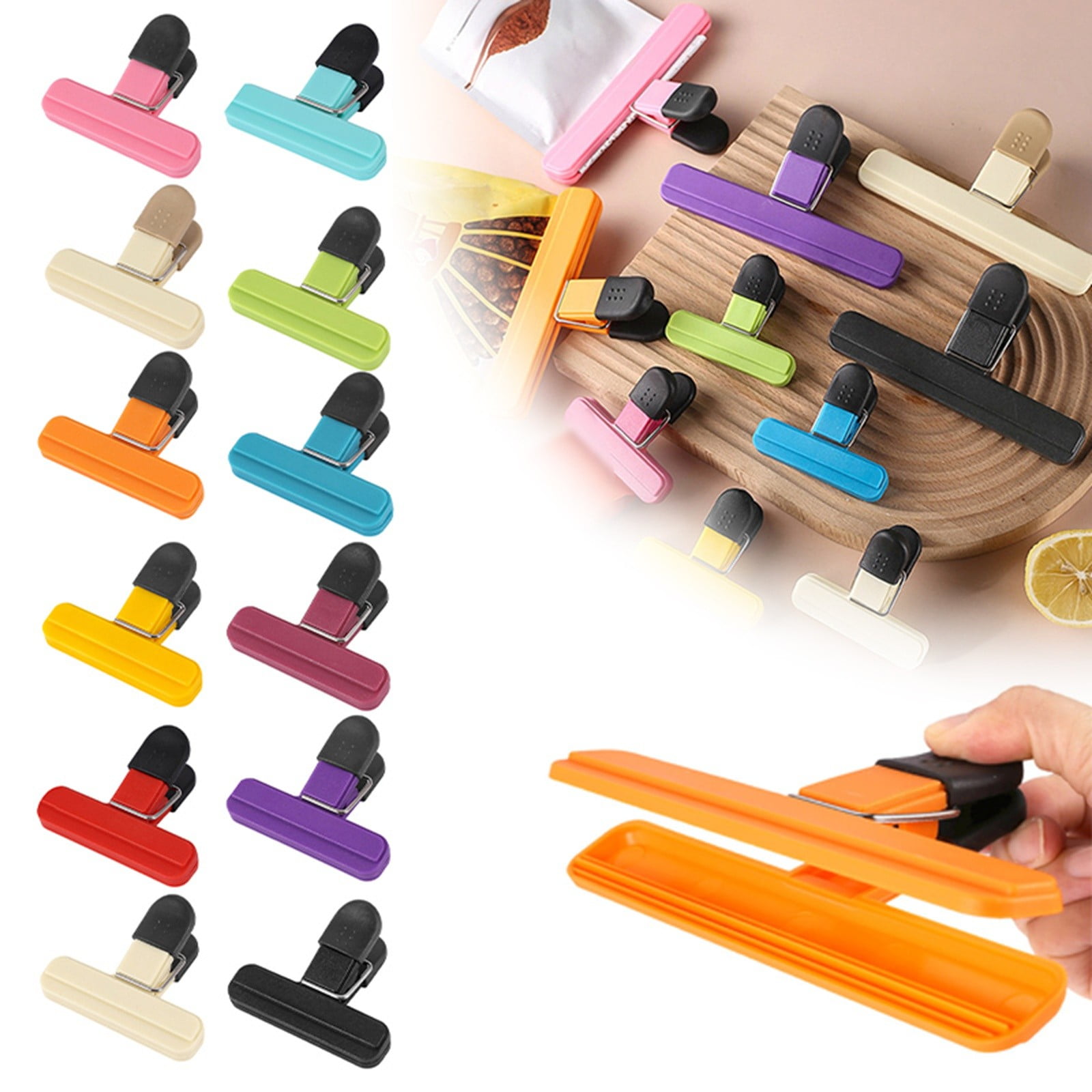 Small Chip Bag Clips, Various Size Food Bag Clips, Clips for Food, Seal ...