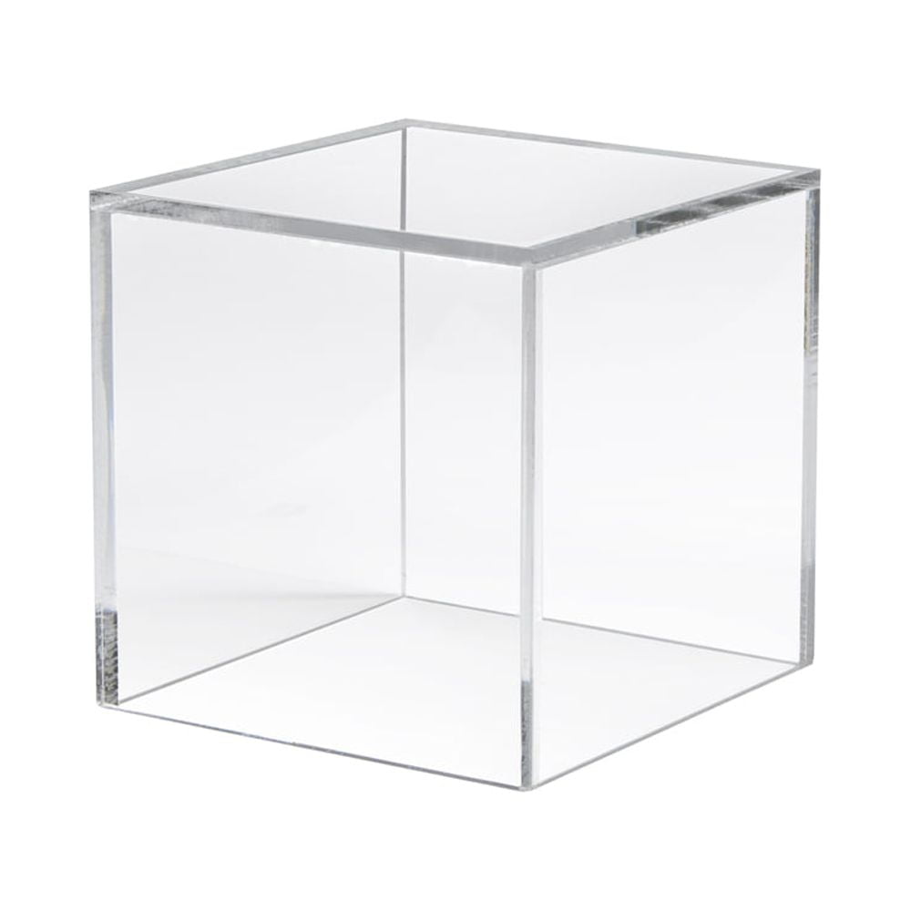 Small Clear Acrylic Counter Top 6 in. Square Display Cube (Pack of 12 ...