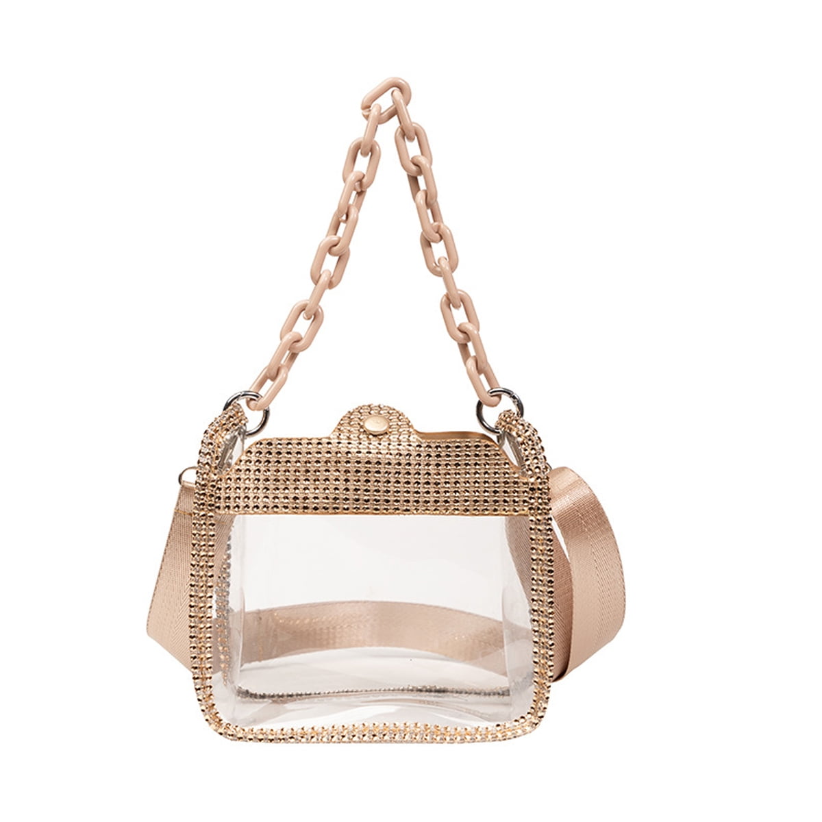 Small Clear Bag Stadium Approved, Clear Purses for Women Stadium ...