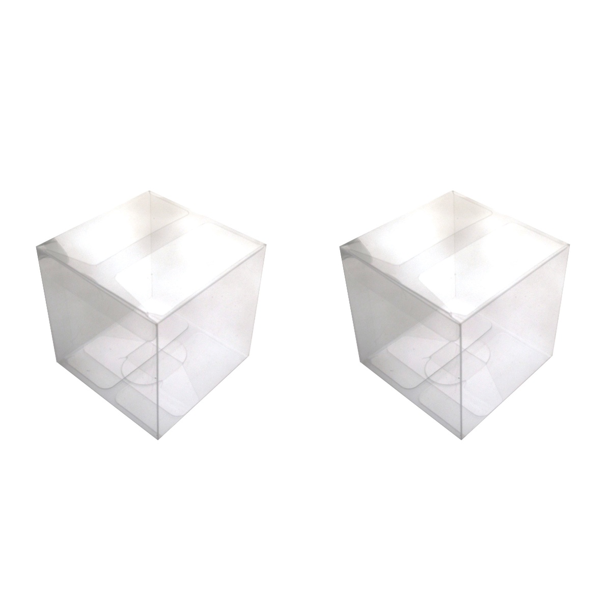 Small Clear Boxes 50 Pcs Container Candy Soap Food Containers with Lids ...