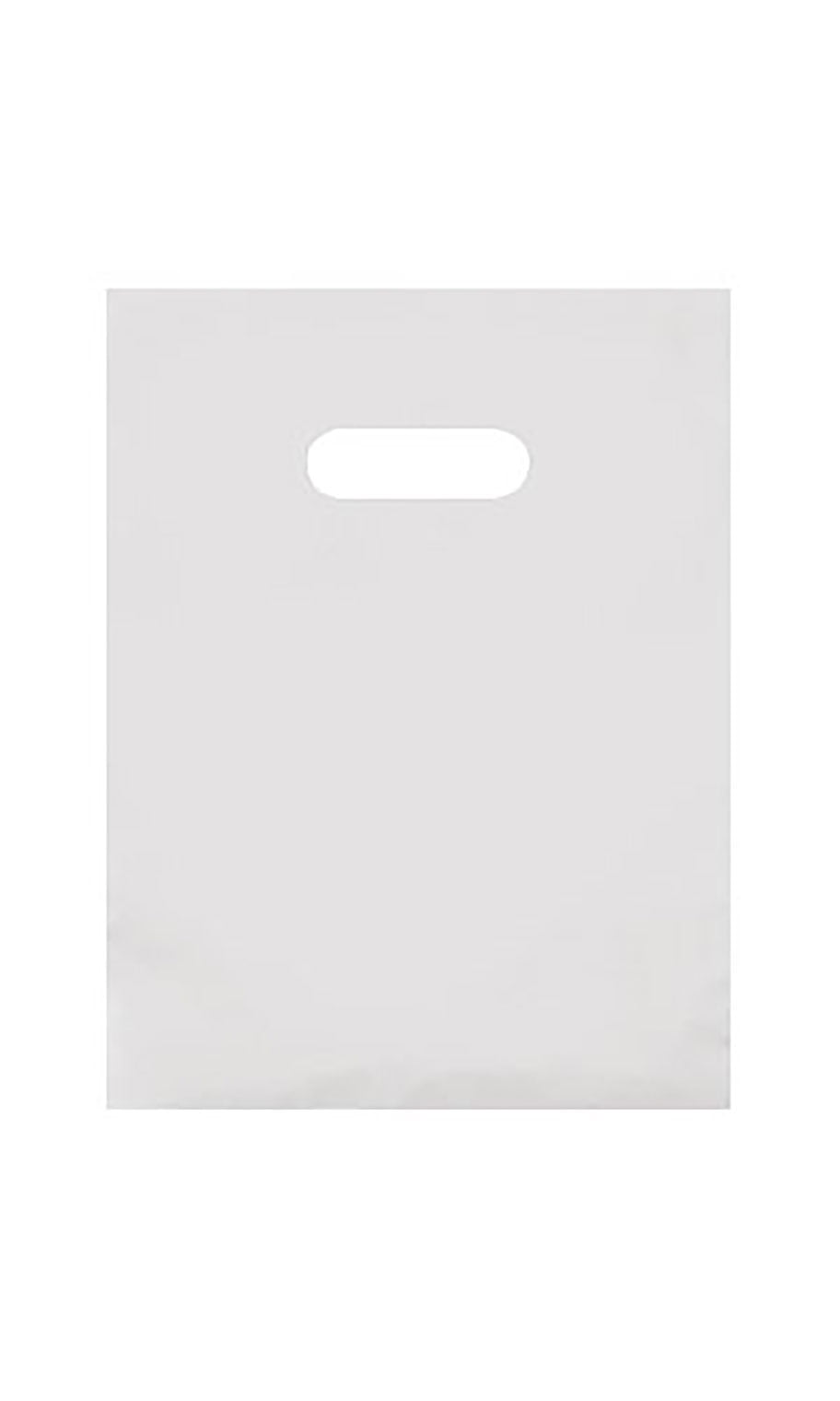 SSWBasics Small Clear Frosted Plastic Merchandise Bags - 9” x 12 ...