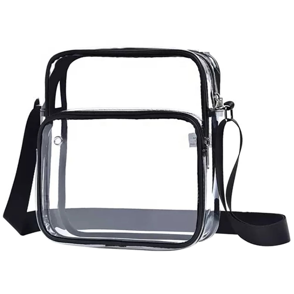 Small Clear Purse Stylish Cross-body Bag Transparent Single Shoulder ...
