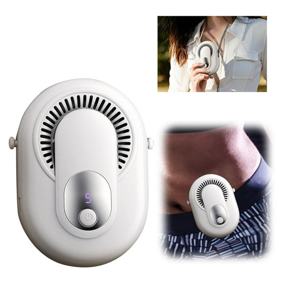 Small Clip Fan Clip On Shirt Fan Portable Silent Mini Bladeless Fan ...