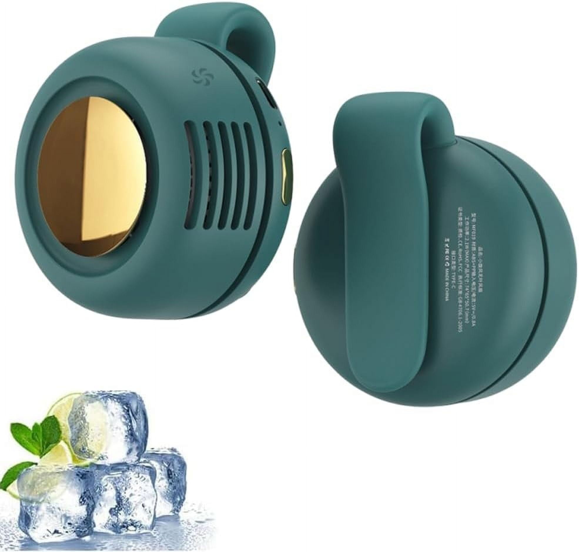 Generic Clip Fan, 3-Speed Clip-On Portable Silent Mini Bladeless Fan ...