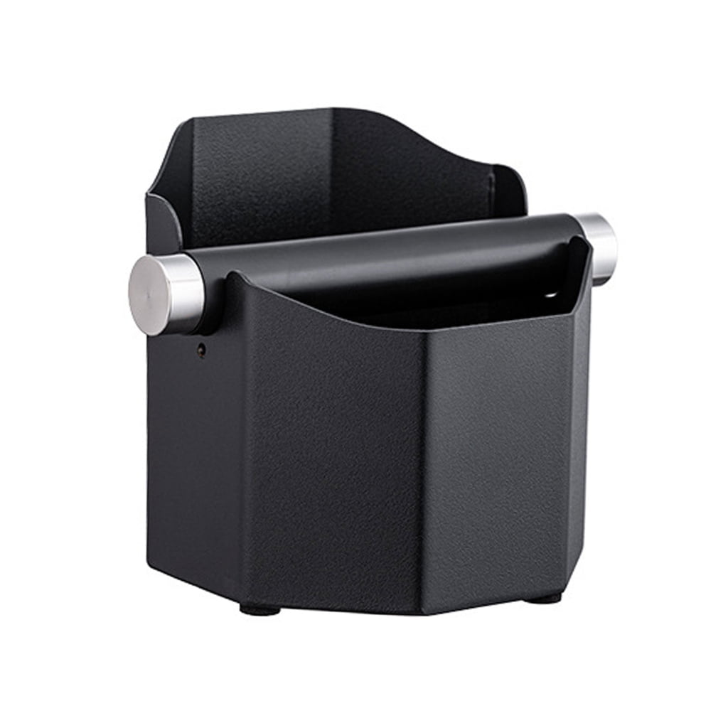 Small Coffee Grounds Box Stainless Steel Espresso Dump Bin Coffee Knock ...