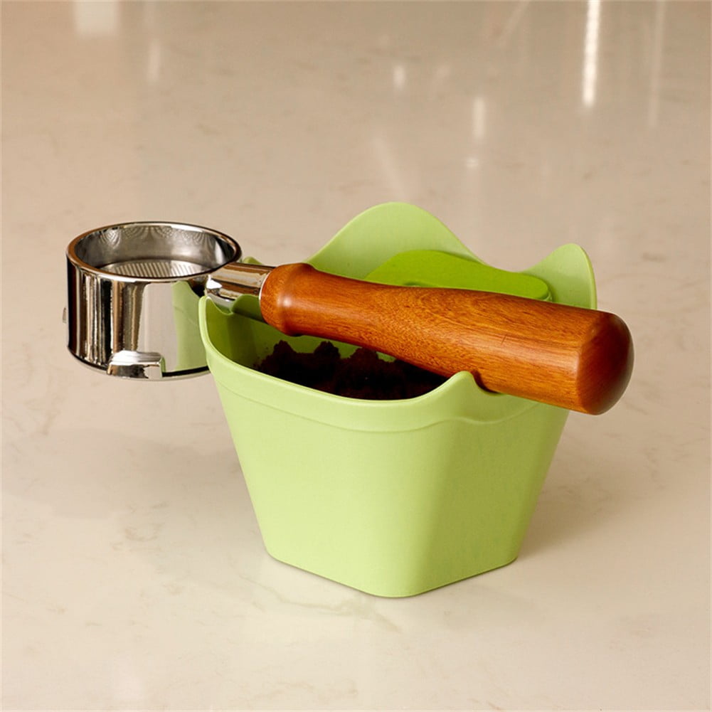 Small Coffee Knock Box Anti-Slip Home Espresso Ground Boxes Grind Dump ...