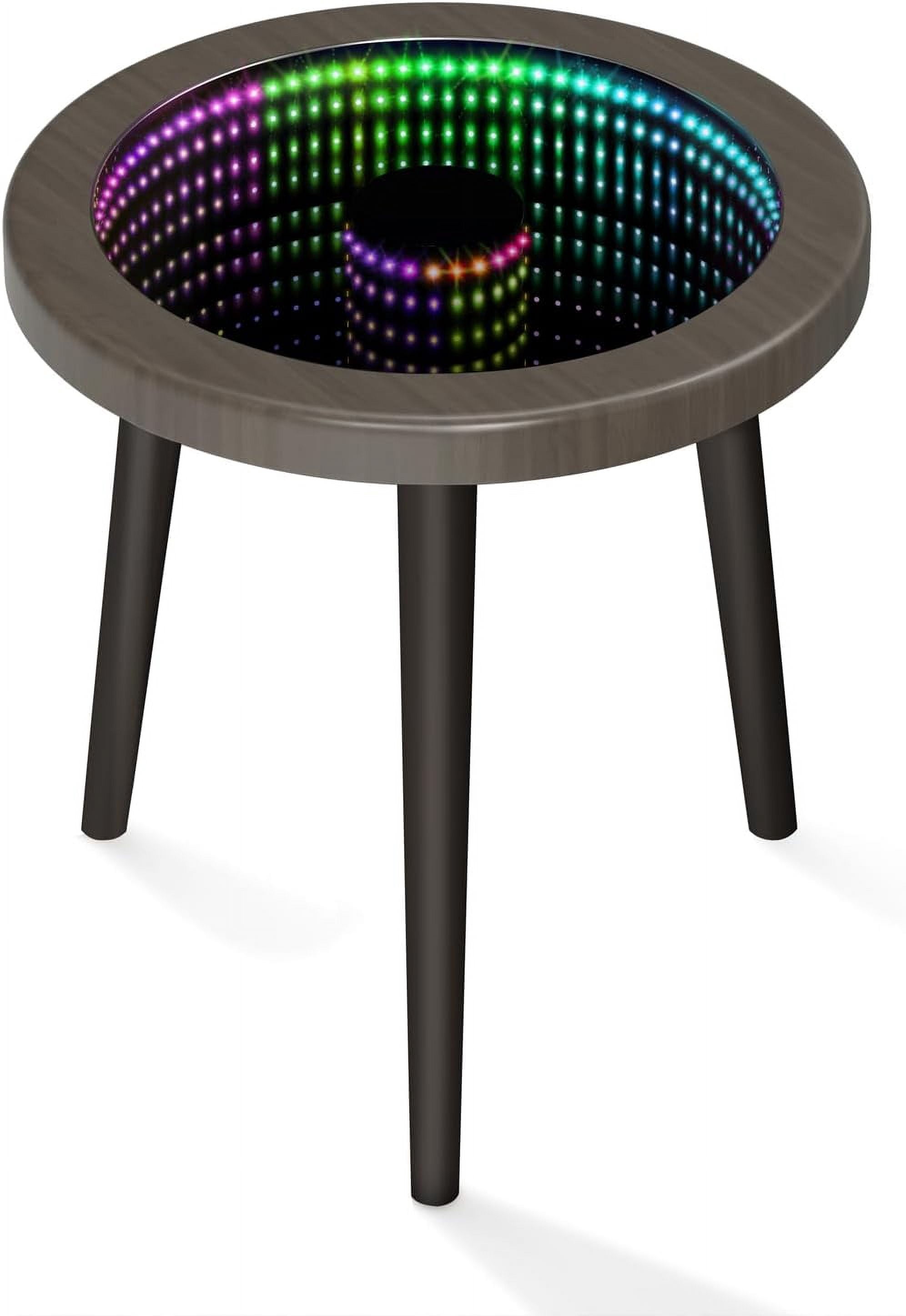 Small Coffee Table, Circle Coffee Table, Modern Center Table for Living ...