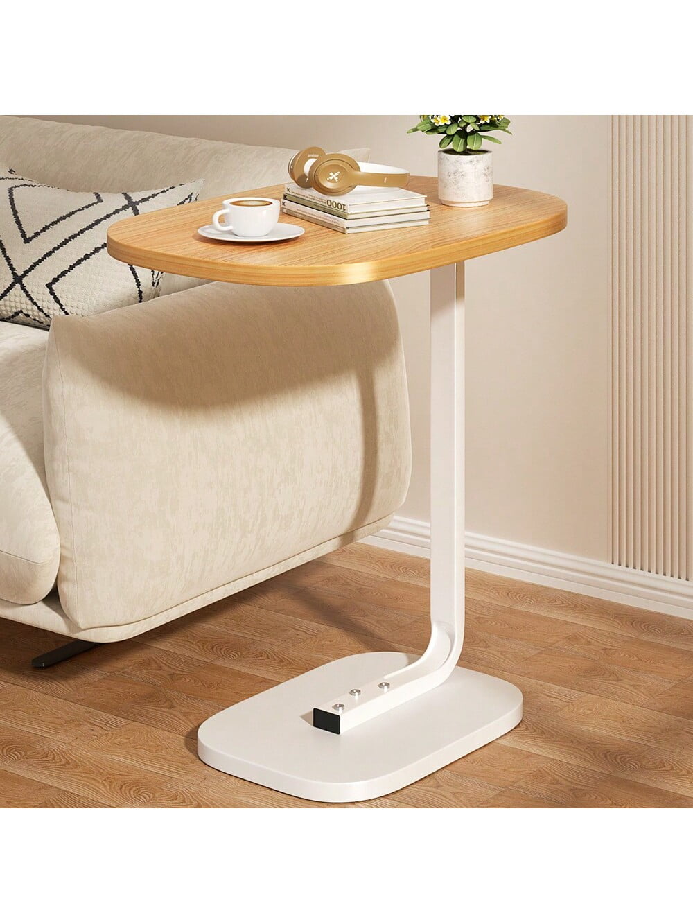 Small Coffee Table, Living Room Side Table, Bedside Nightstand, Modern ...