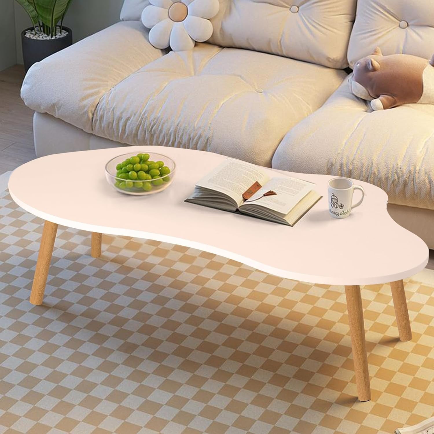 Small Coffee Table, Modern Coffee Table Small White Coffee Tables ...