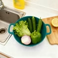 Small Colander Set 7.5in Mini Colander Food Strainer With Double ...