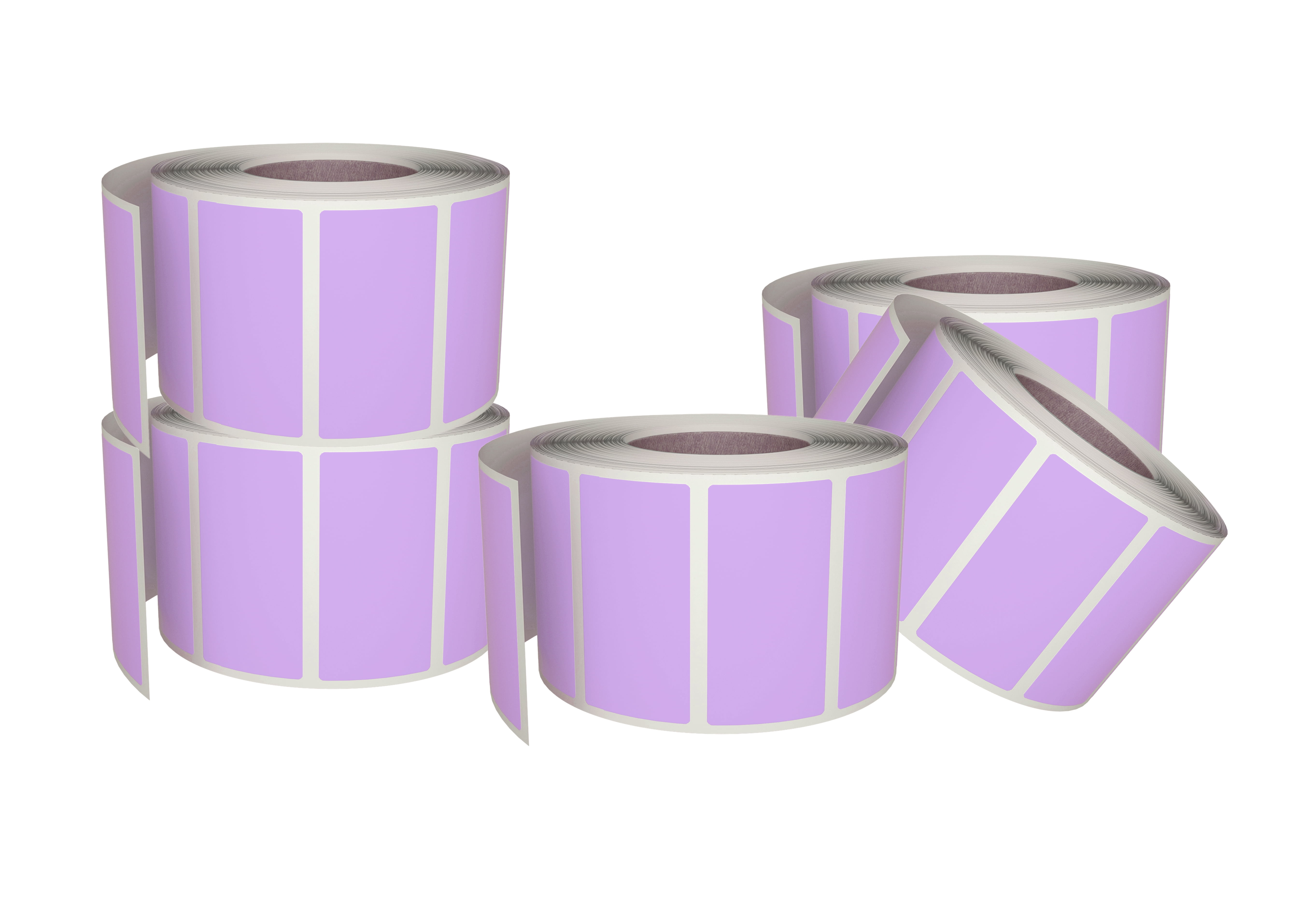 Small Color-Coding Label Roll 40mm x 19mm, 5 Rolls- 2500-Pack ...