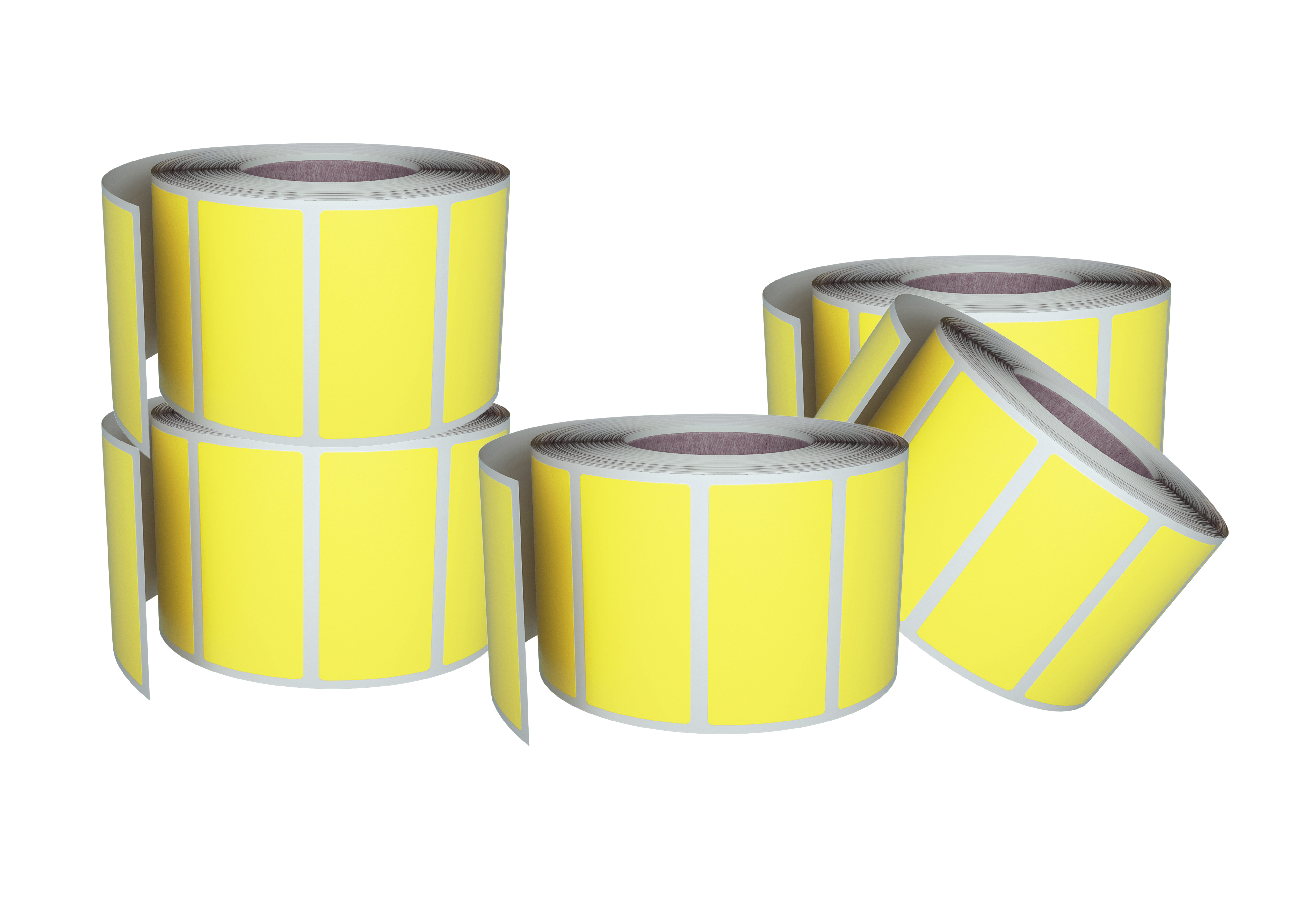 Small Color-Coding Label Roll 40mm x 19mm, 5 Rolls- 2500-Pack ...