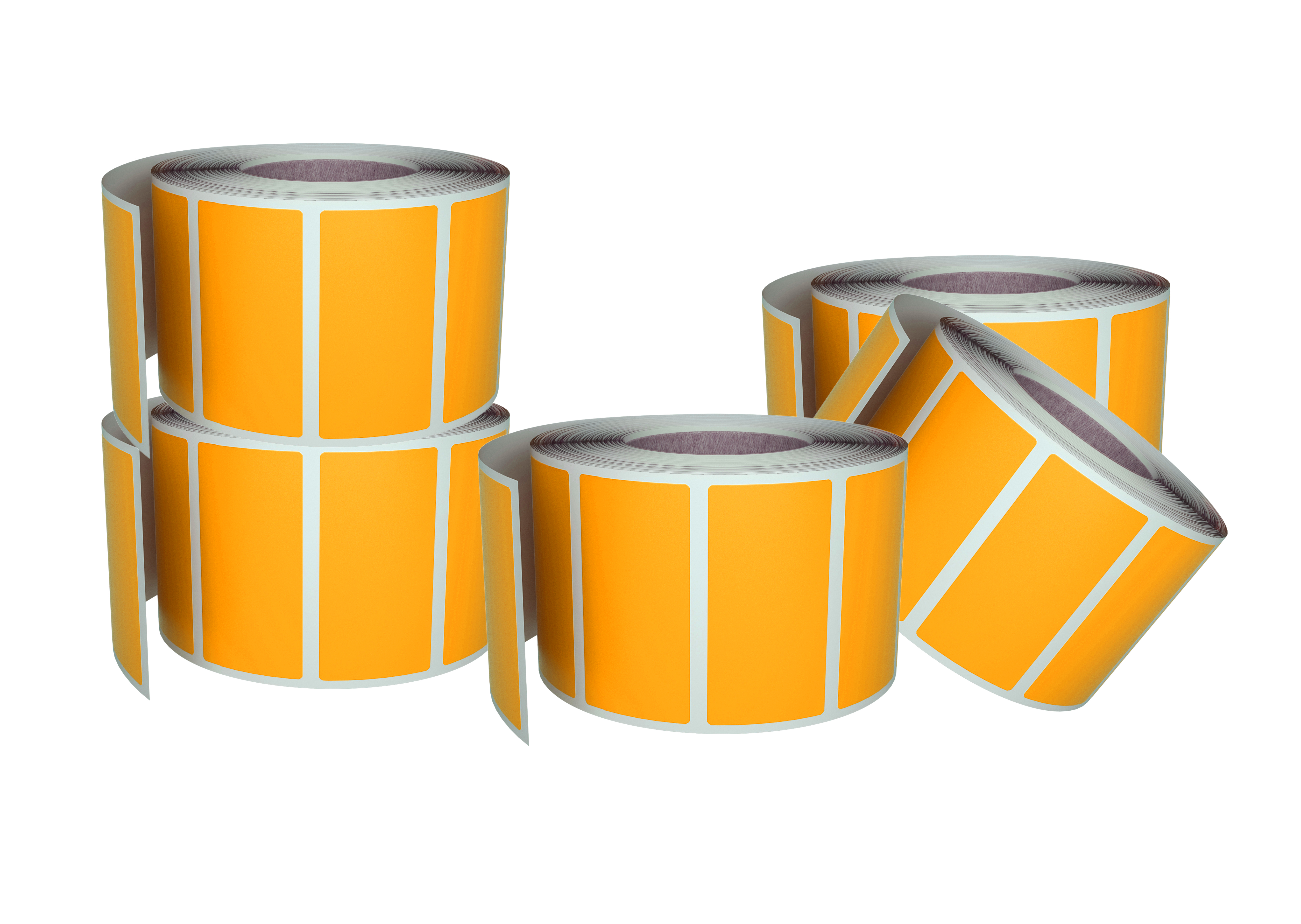 Small Color-Coding Label Roll 40mm x 19mm, 5 Rolls- 2500-Pack ...