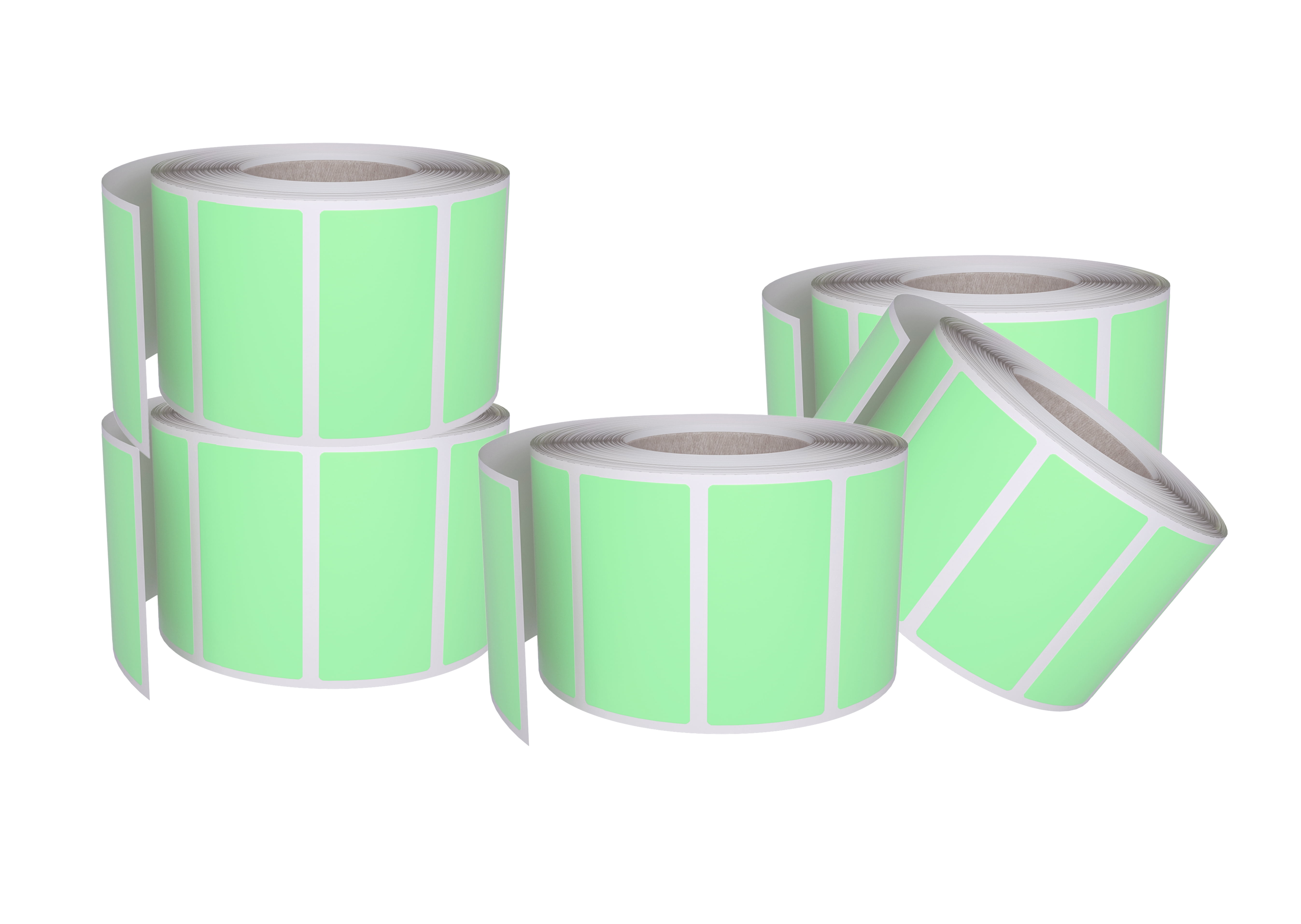 Small Color-Coding Label Roll 40mm x 19mm, 5 Rolls- 2500-Pack ...