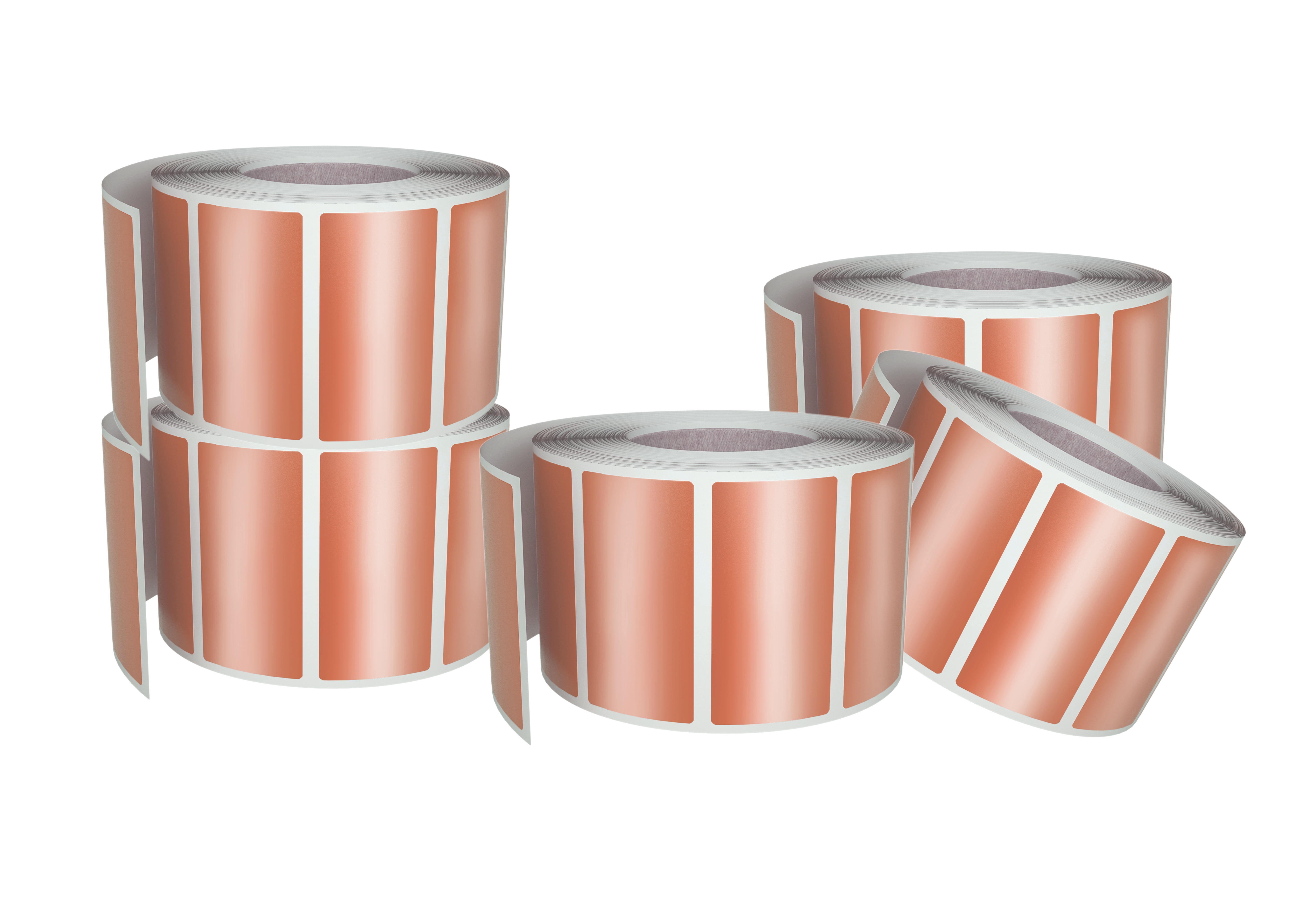 Small Color-Coding Label Roll 40mm x 19mm, 5 Rolls- 2500-Pack ...