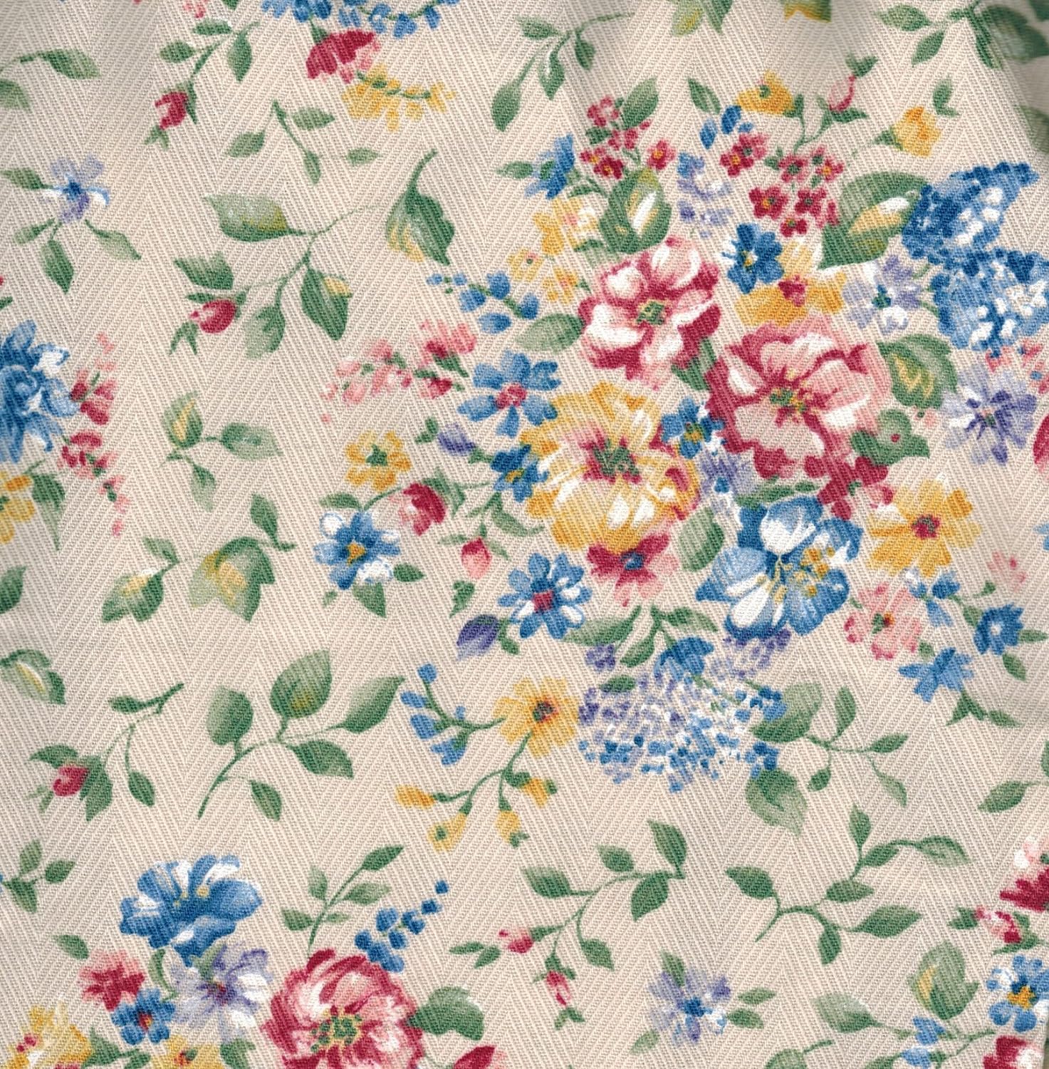 Small Comforts Basket Liner Spring Floral Fabric Stand Up - Walmart.com