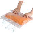 Small Compression Bags for Travel - 12 Pack Roll-Up Space Saver Bags ...