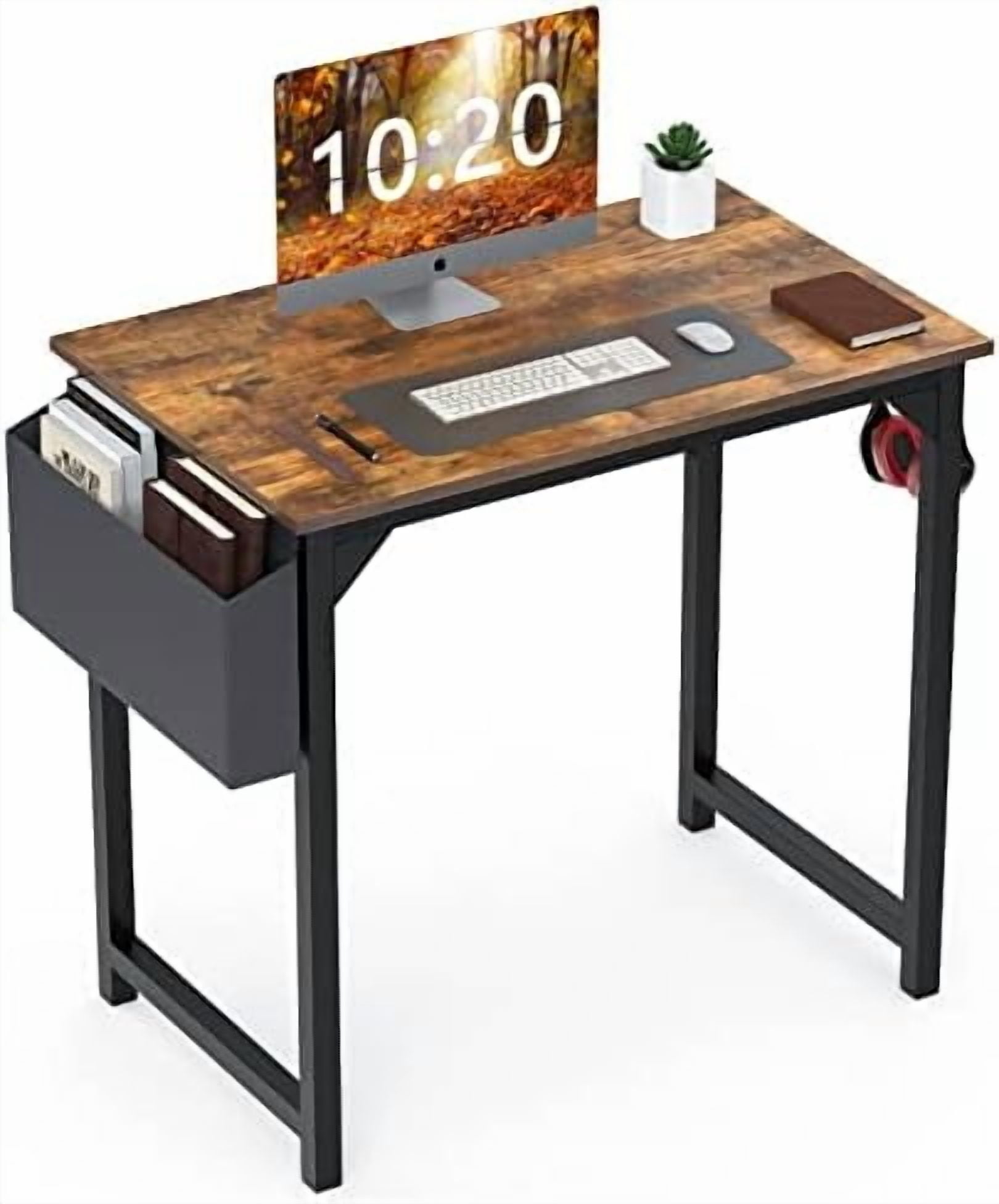 Small Computer Desk 31 Inch Small Office Desk Writing Home Small Space ...