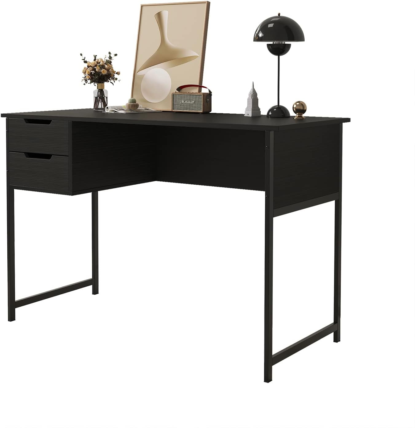 Small Computer Desk with Drawer Home Office Desks for Small Spaces, 39. ...
