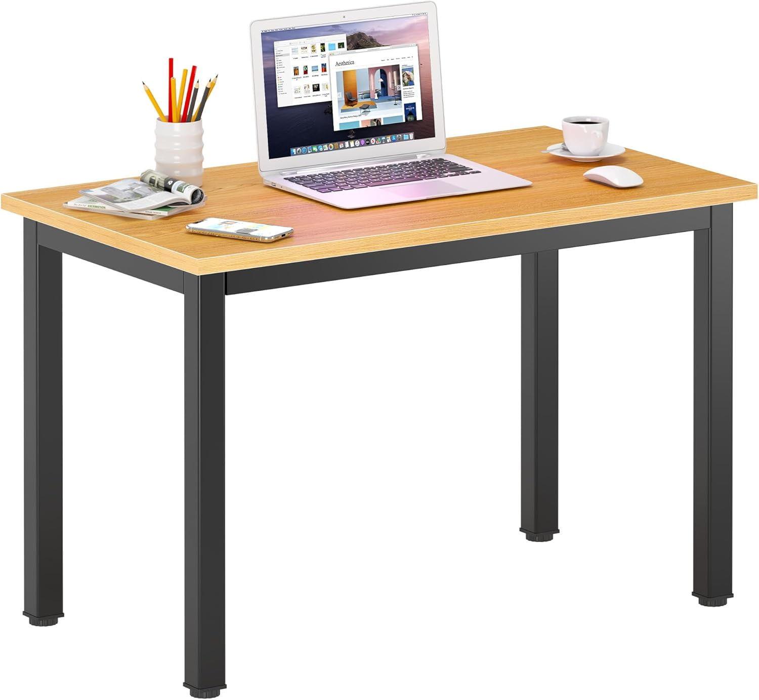 Small Computer Desk Home Office Table Writing Desk Study Table Gaming ...