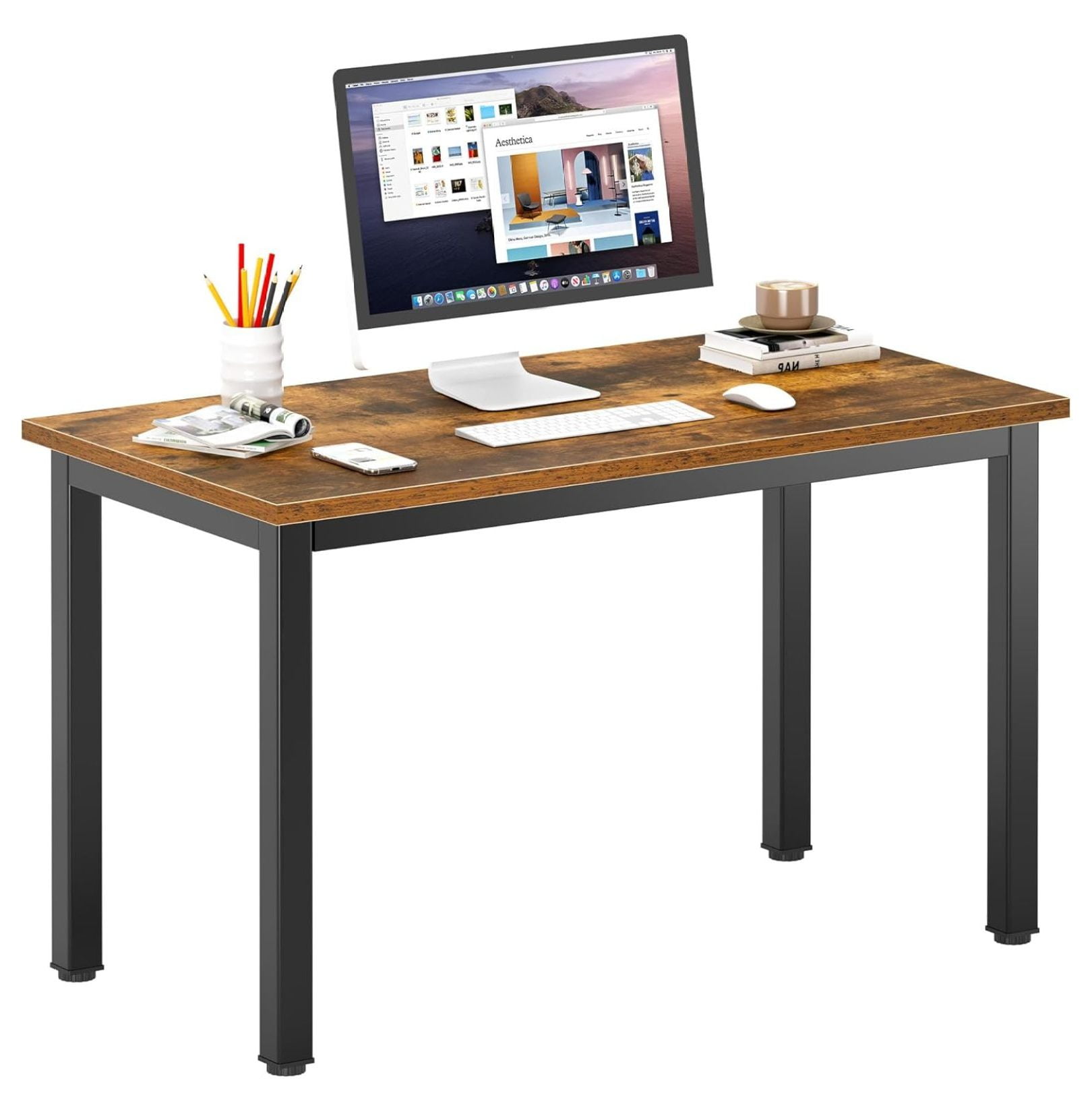 Small Computer Desk for Home Office Activity Table Writing Table for ...