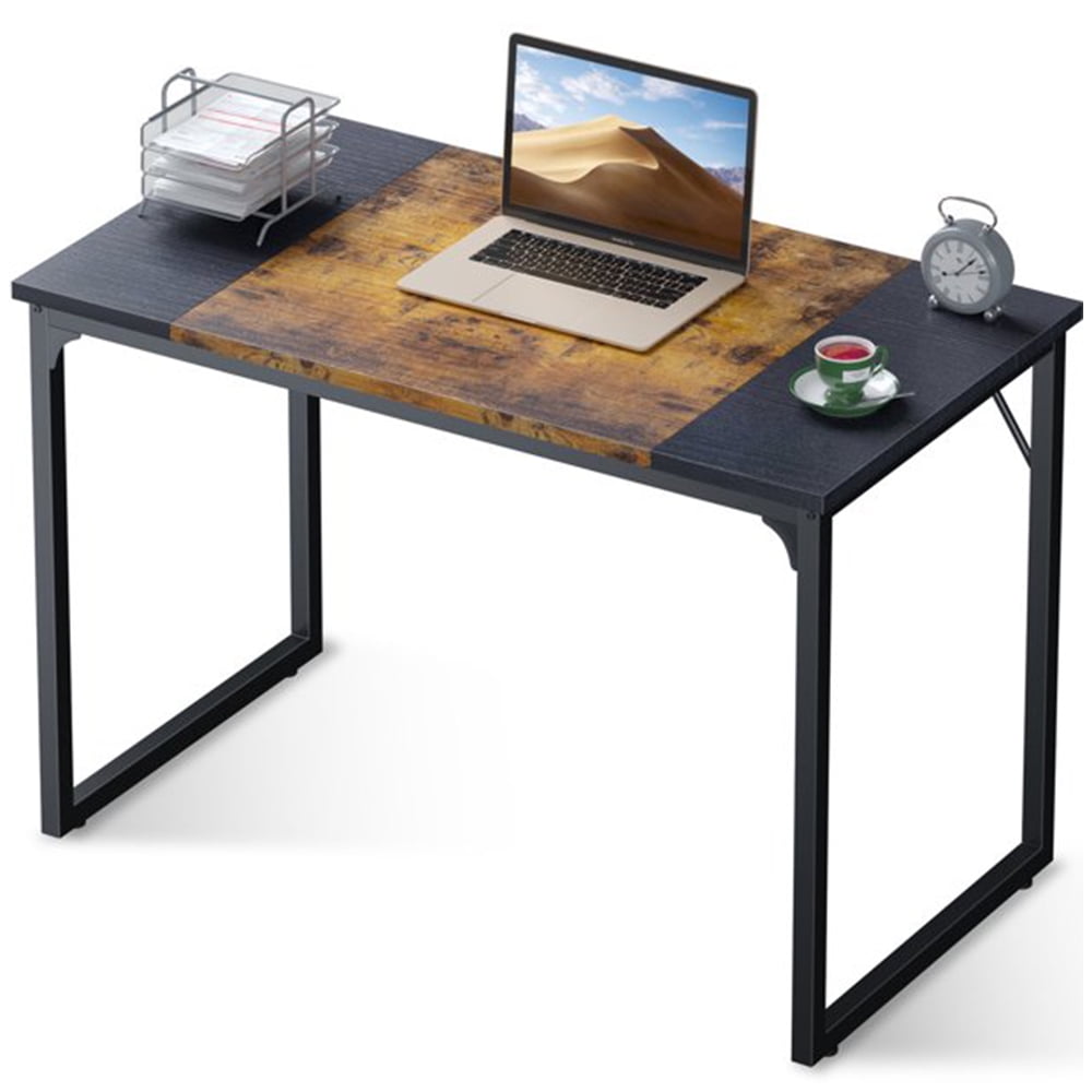 Small Computer Desks 39 Inch Study Writing Table for Home Office ...