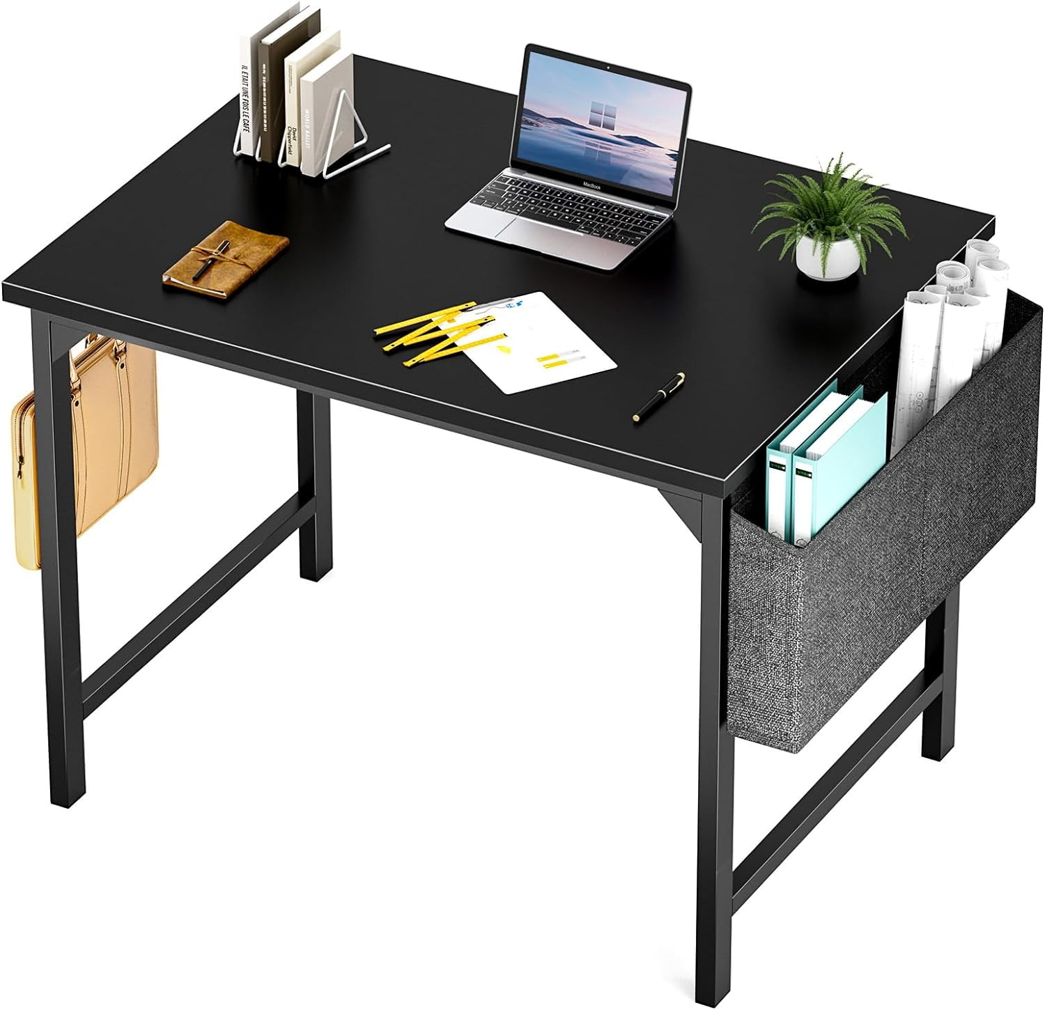 Small Computer Office Desk 32 Inch Kids Student Study Writing Work with ...