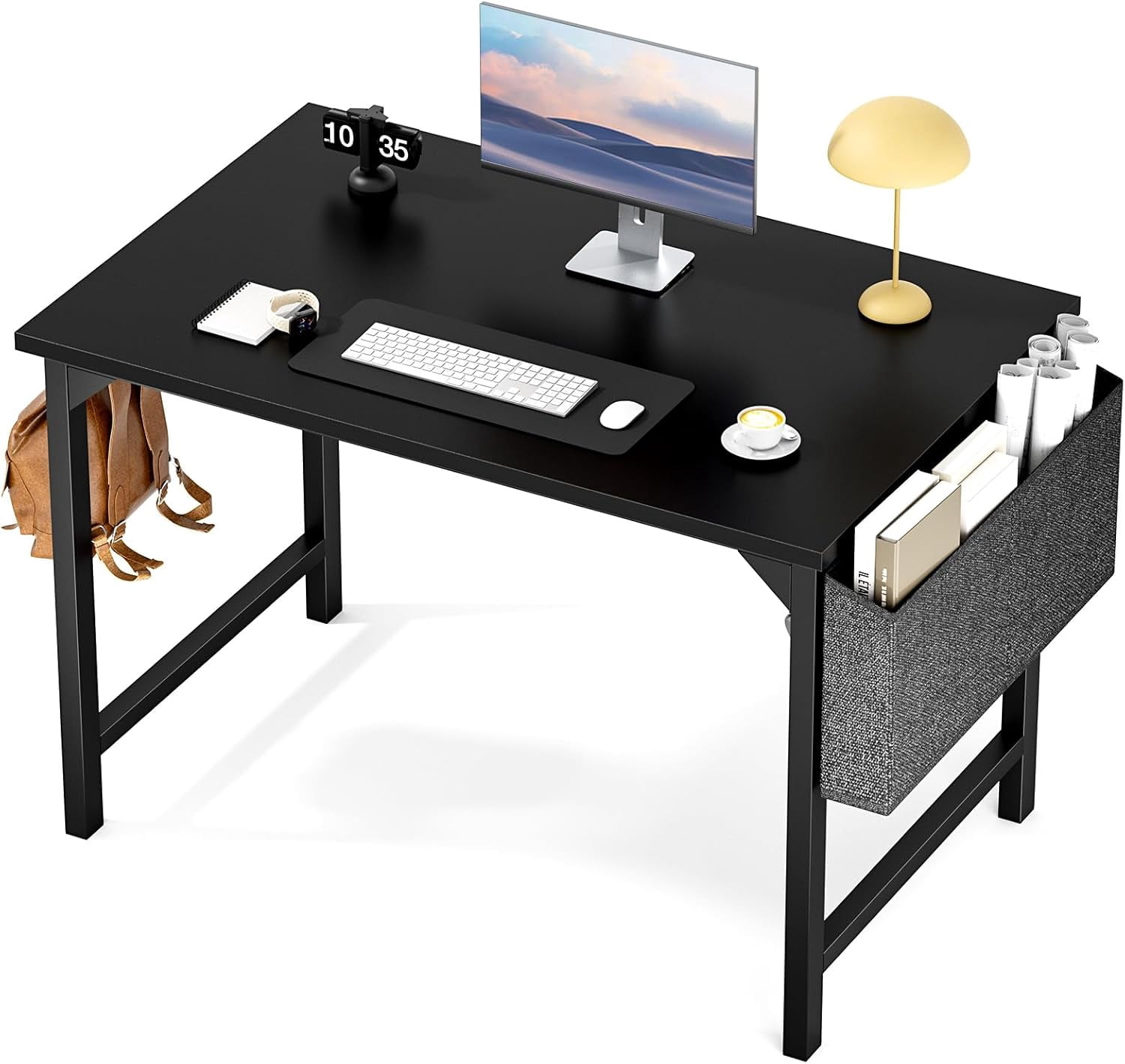 Small Computer Office Desk 40 Inch Kids Student Study Writing Work with ...