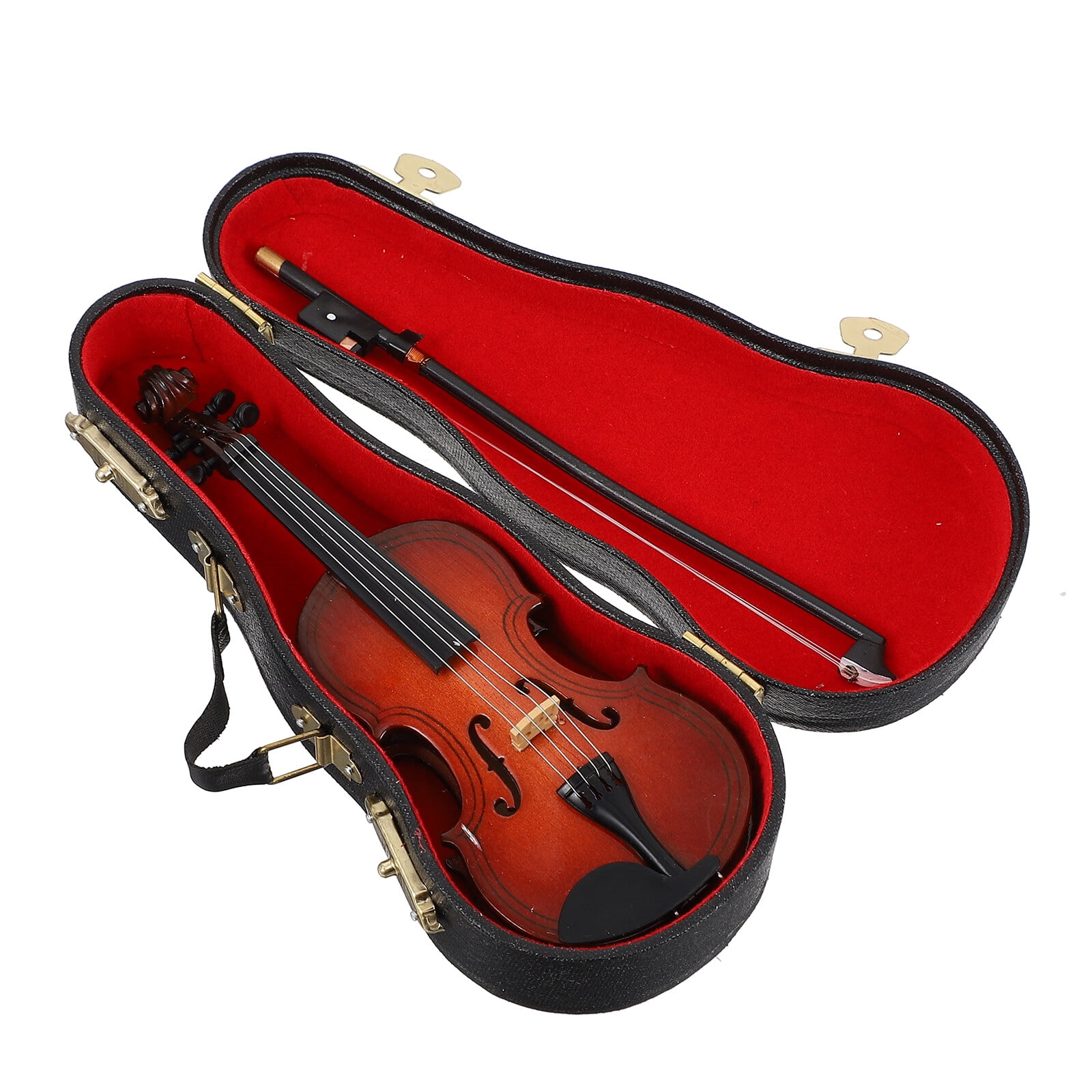 Small Contrabass Mini Violin Toy Model Miniature Photo Shoot Prop Craft ...