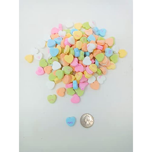 Small Conversation Hearts 2 pounds Pastel Conversation Hearts - Walmart.com