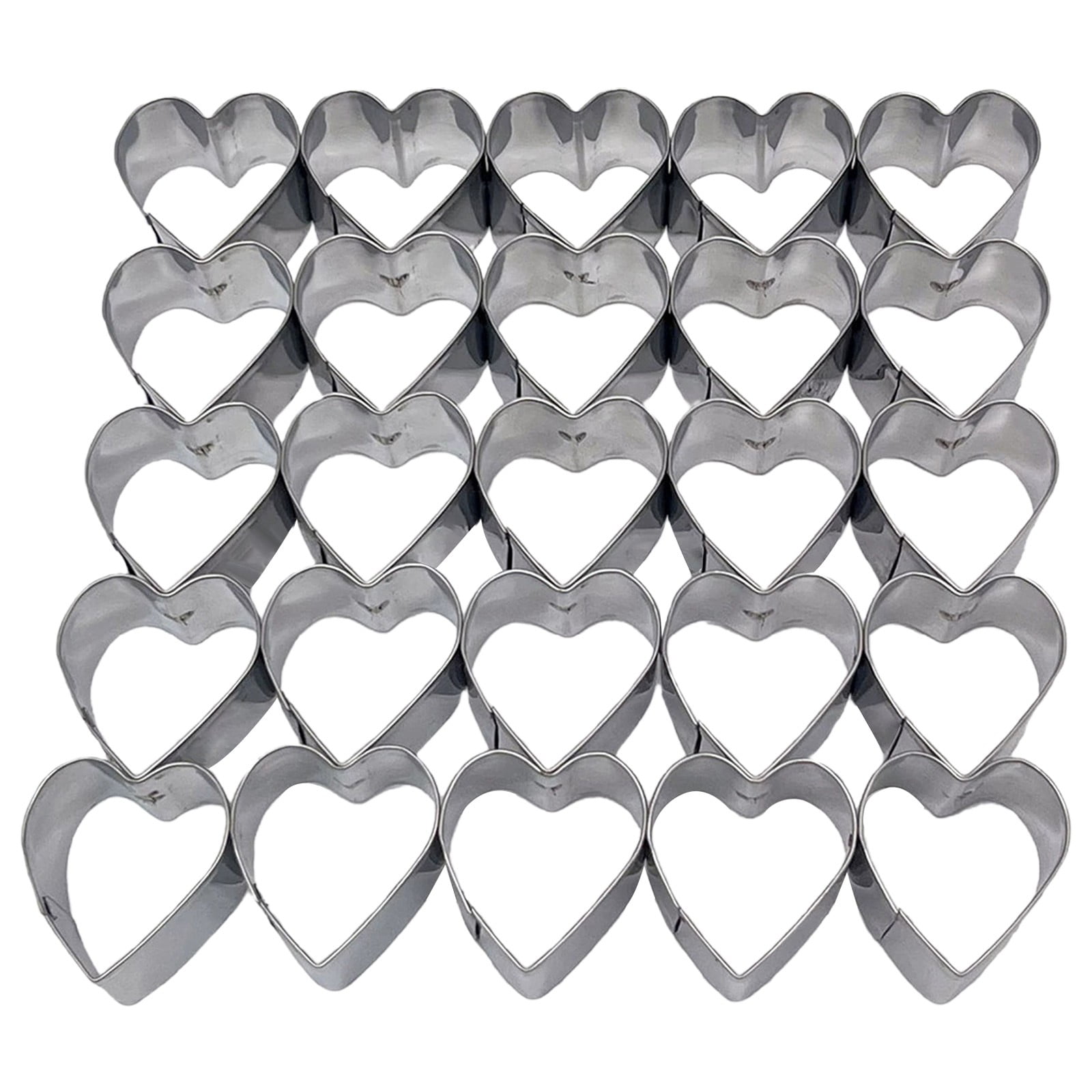 Small Cookie Cutter,15 Cavity Cookie Cutter,Small Flower Or Heart ...