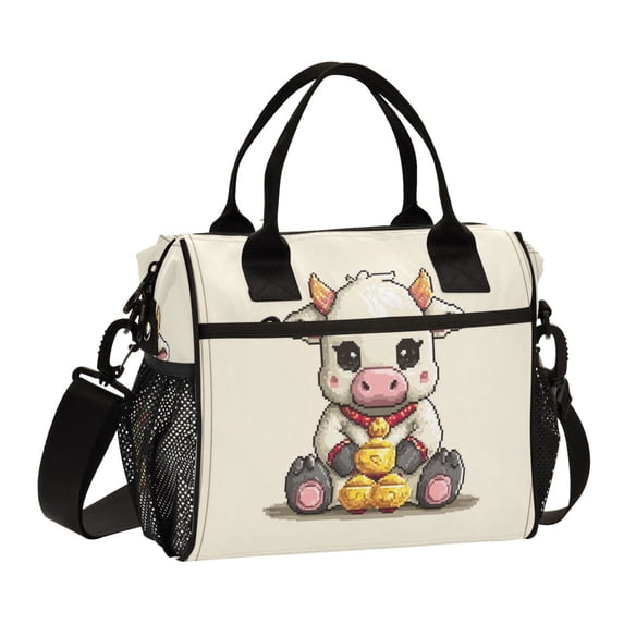 Small Cooler Bag Lunch Bag Portable Meal Bag Work Meal Bag Outdoor Meal ...