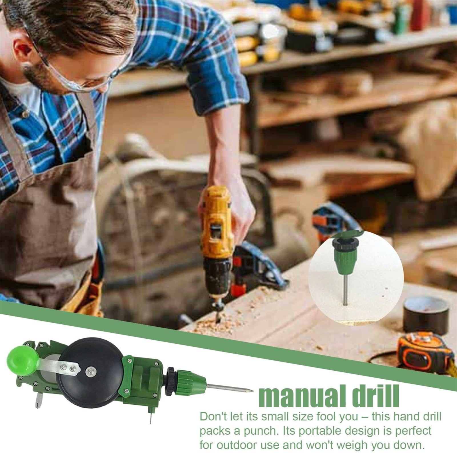 Small Cordless Drill Hand Drill Craft Drill Portable Drill Hole Punch ...