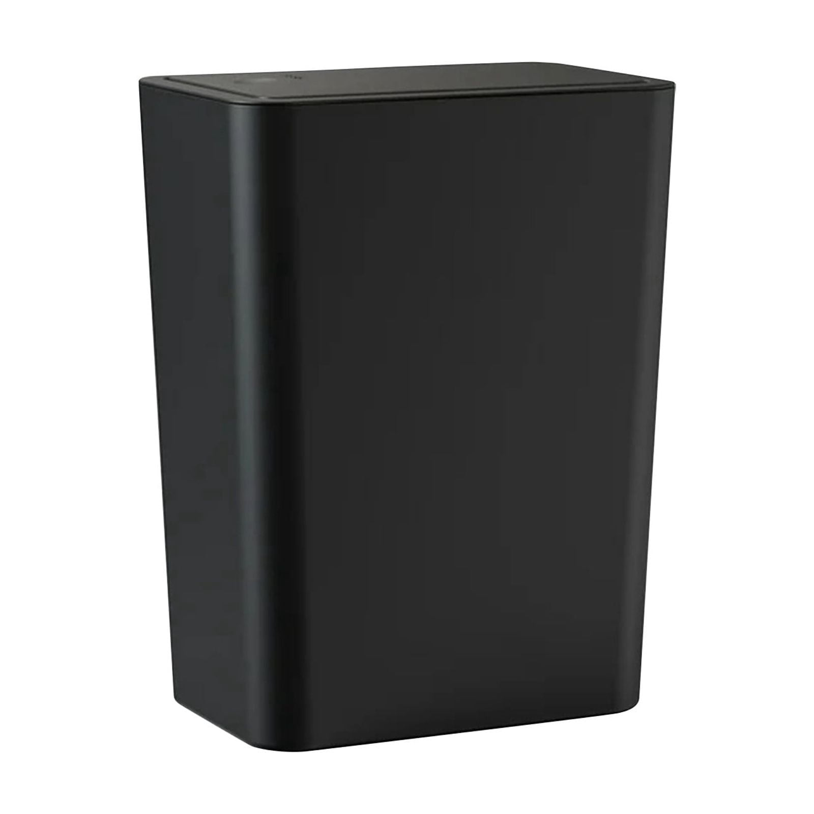 Small Covered Trash Can 10 Liter Plastic Trash Can with Pop-up Lid ...