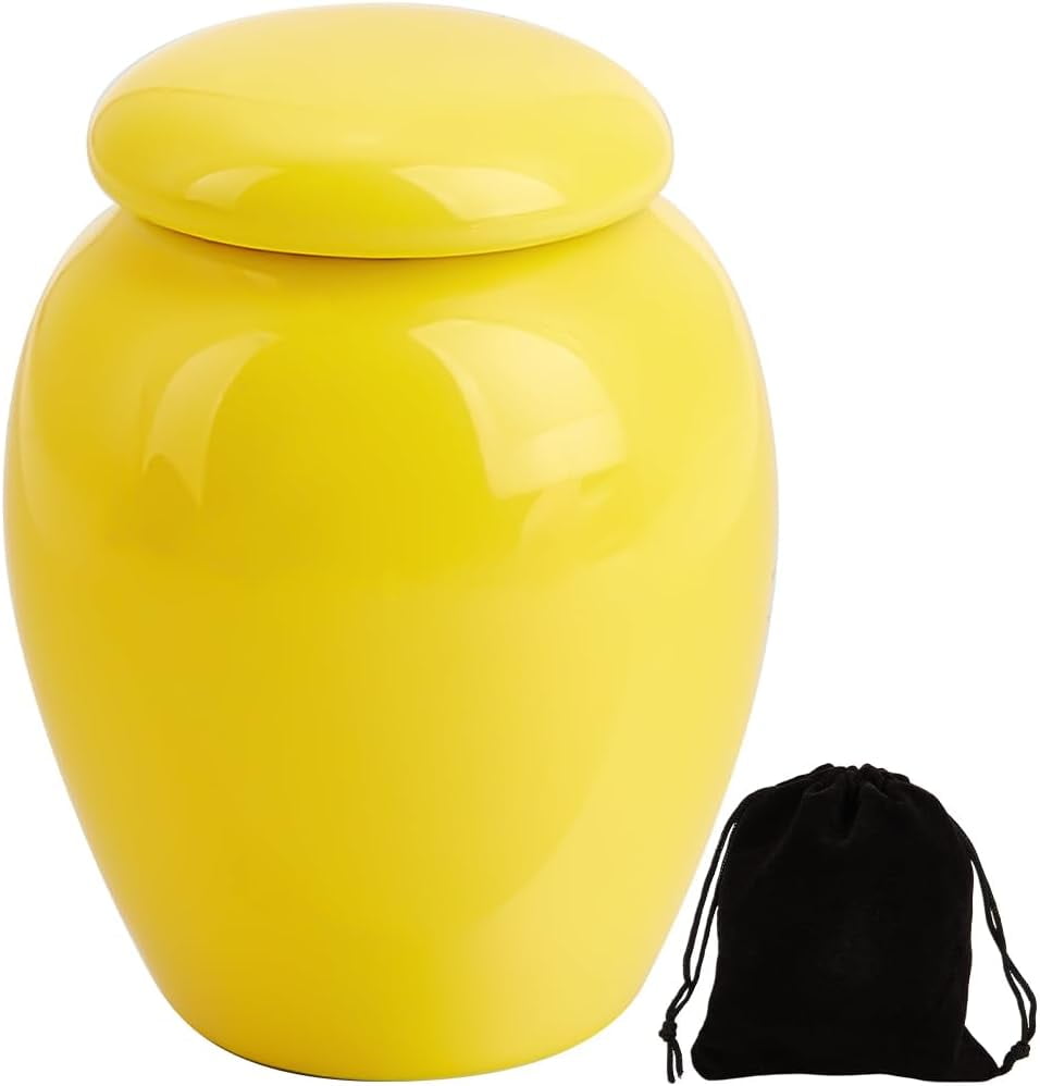 Small Cremation Urns Mini Human Ashes Urn Cremains Ceramic Porcelain ...