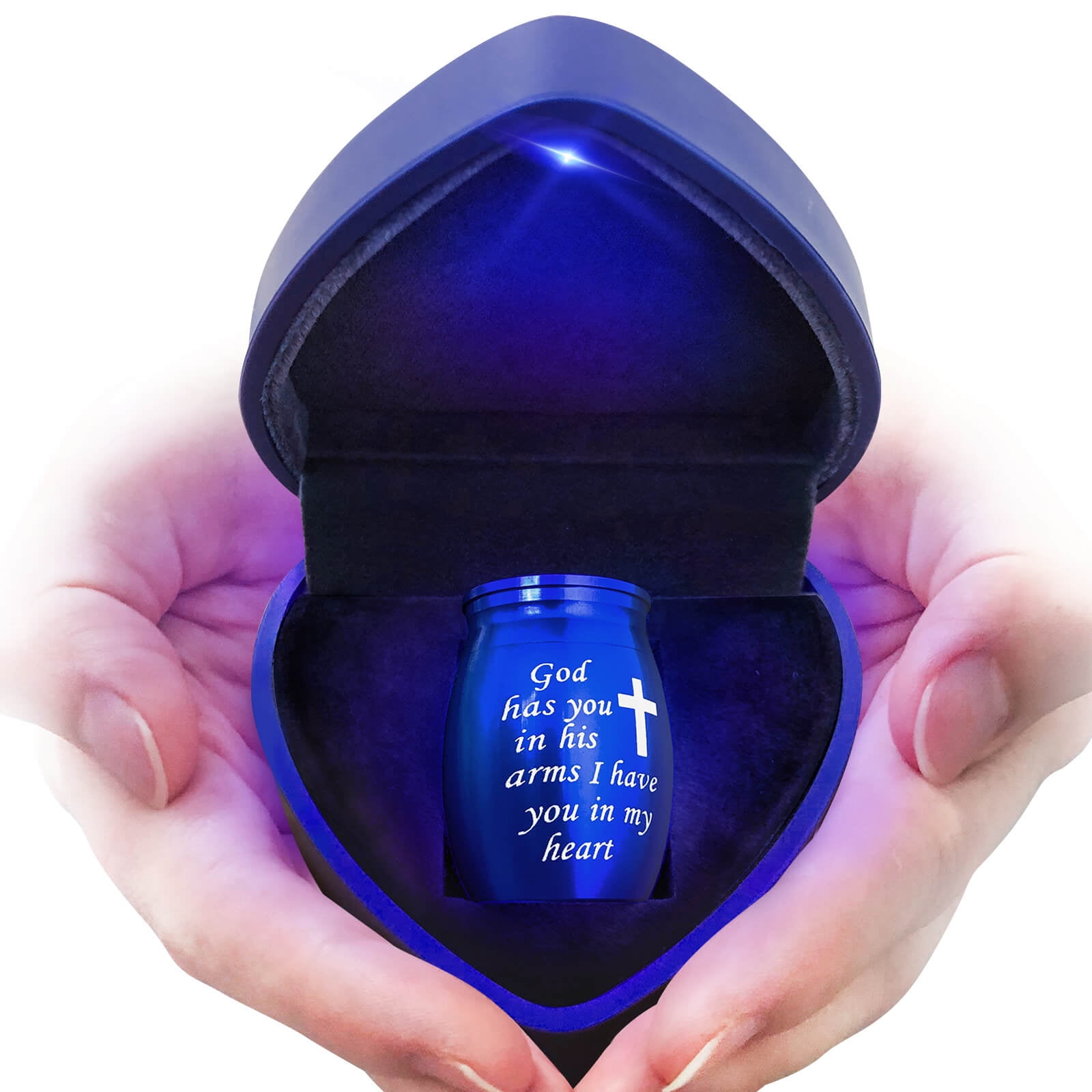 Small Cremation Urns for Human Ashes, Mini Keepsake Baby Earns Pet Urn ...