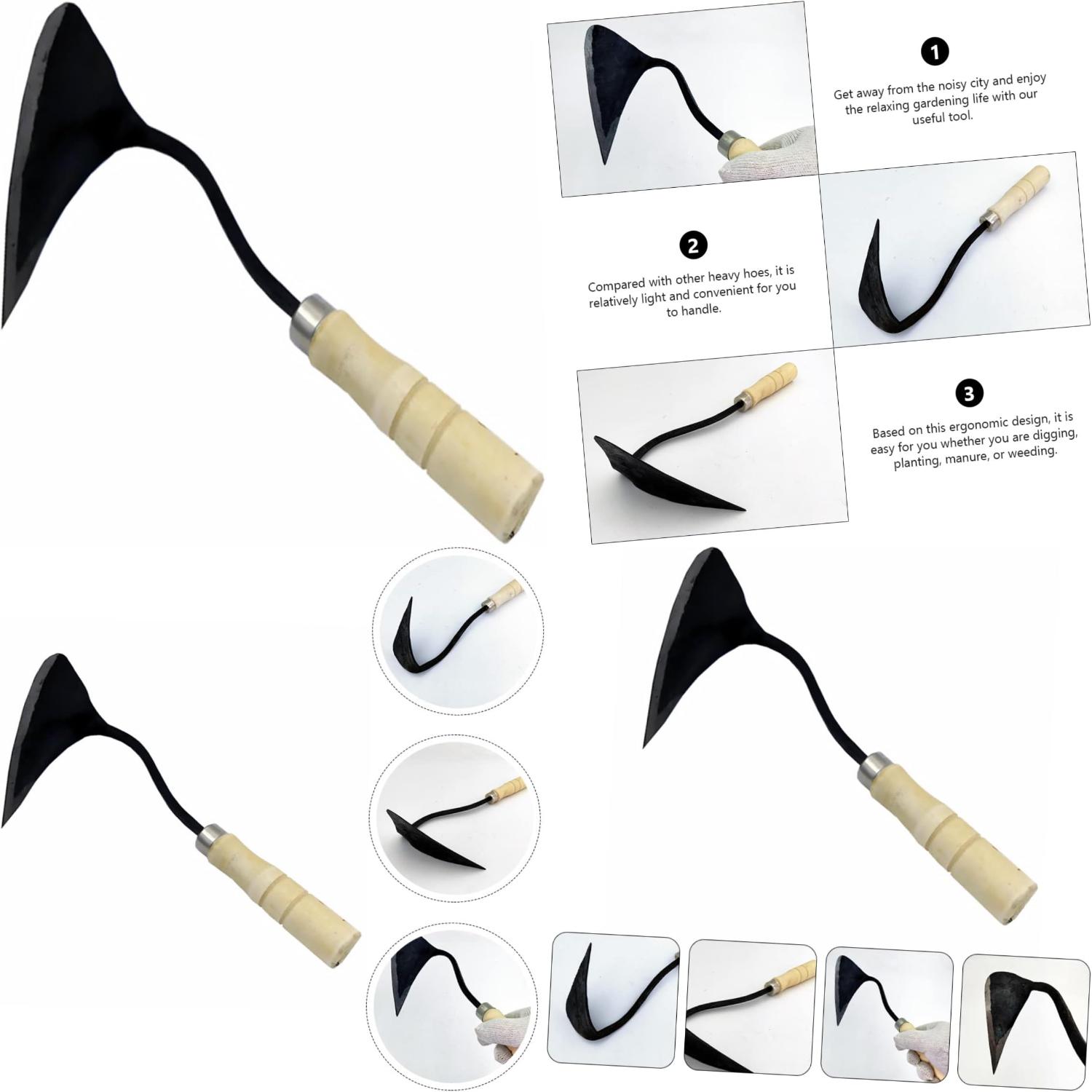 Small Crooked Triangular Mini Shovel Gardening Tool for Farming and ...