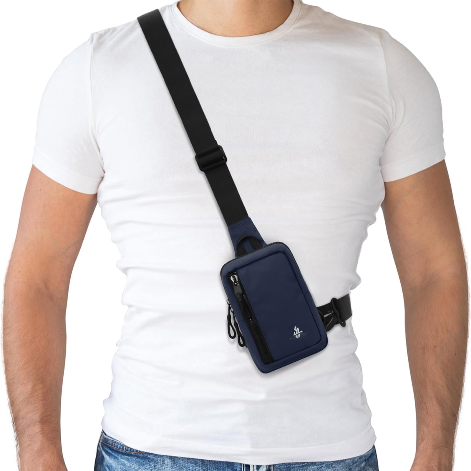 Small Crossbody Bag for Men Women Mini Sling Bag Travel Running Phone ...