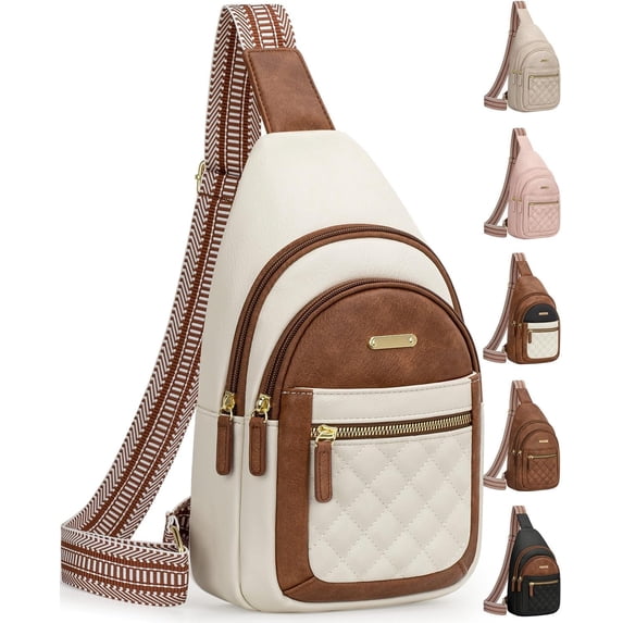 Small Crossbody Bag for Women - Adjustable Sling Purse, Multi ...