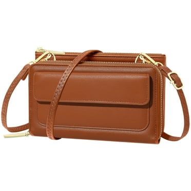 Badiya Small Crossbody Bag for Women Cell Phone Wallet Purse Clutch ...